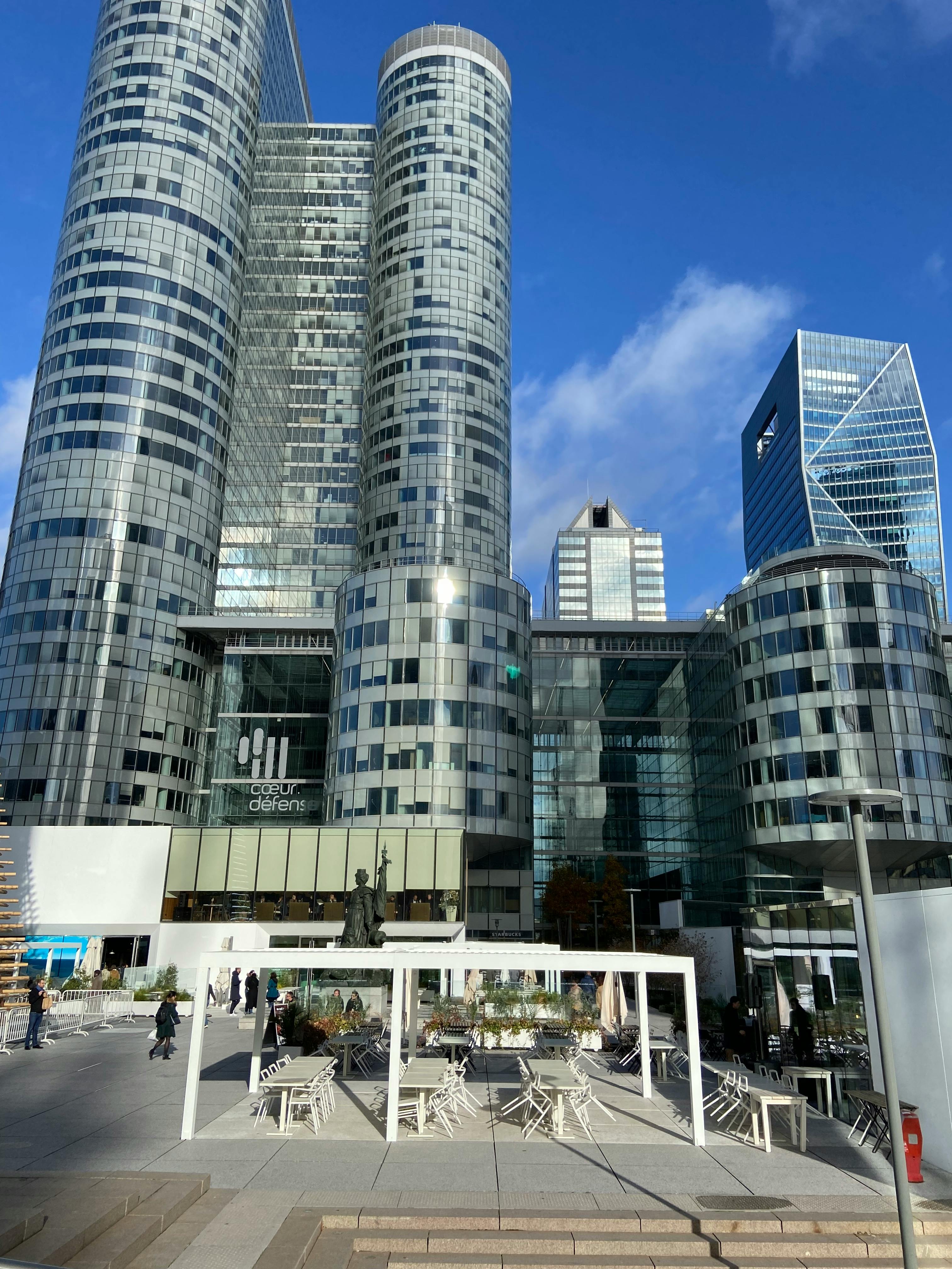 Low Angle Shot of Cœur Défense Building · Free Stock Photo