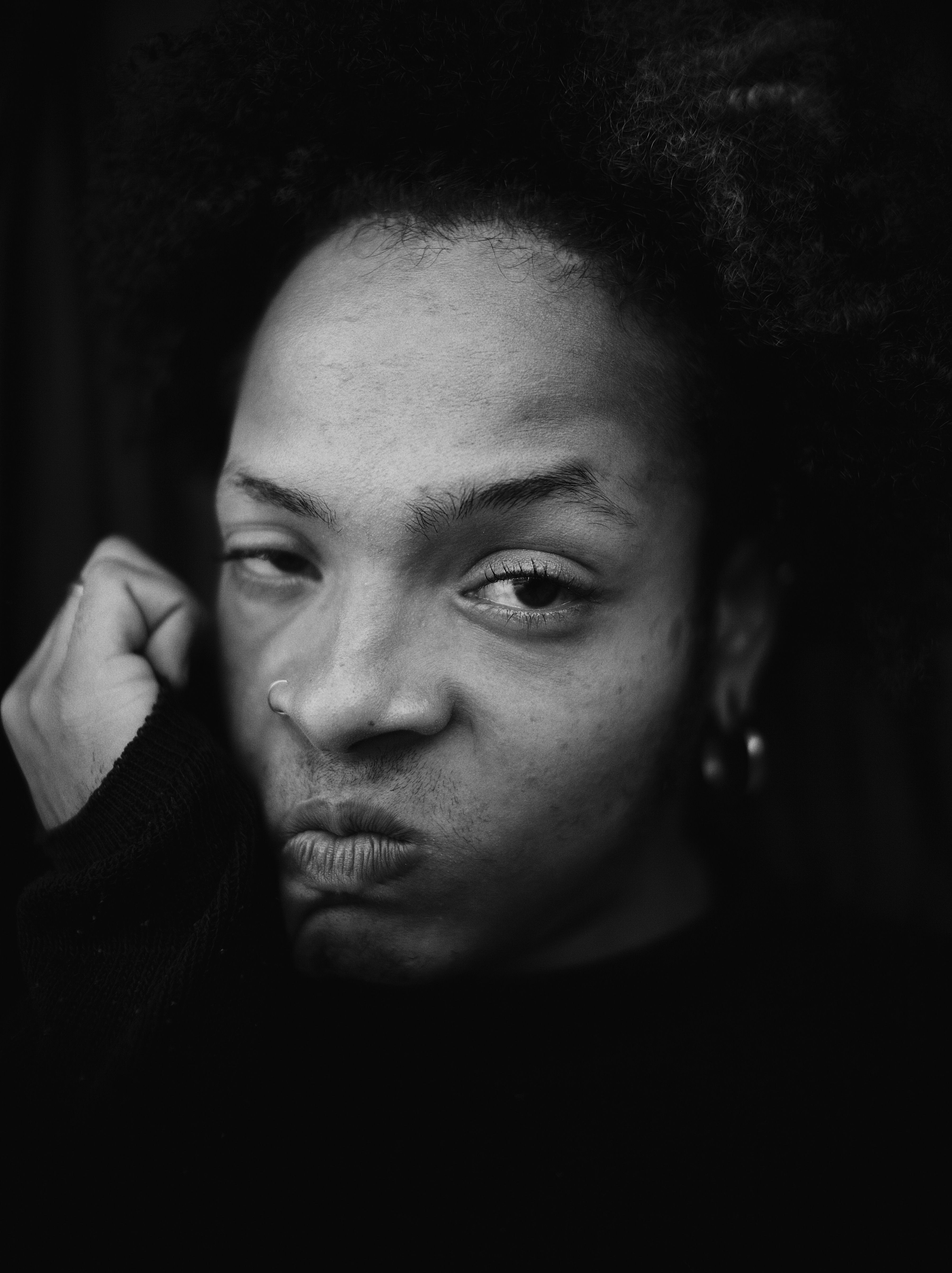 Portrait of Bored Woman · Free Stock Photo