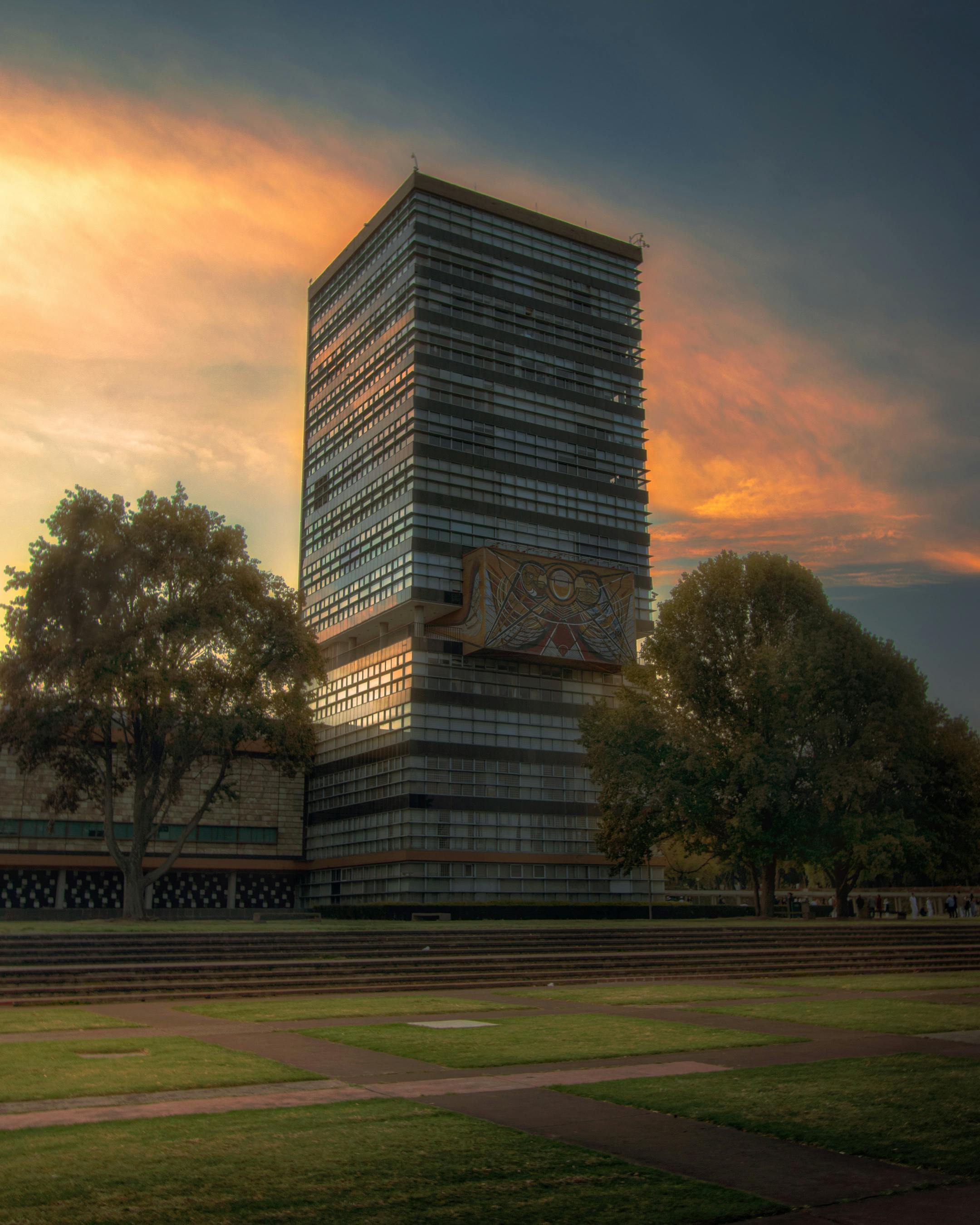 High Rise Buildings during Sunset · Free Stock Photo