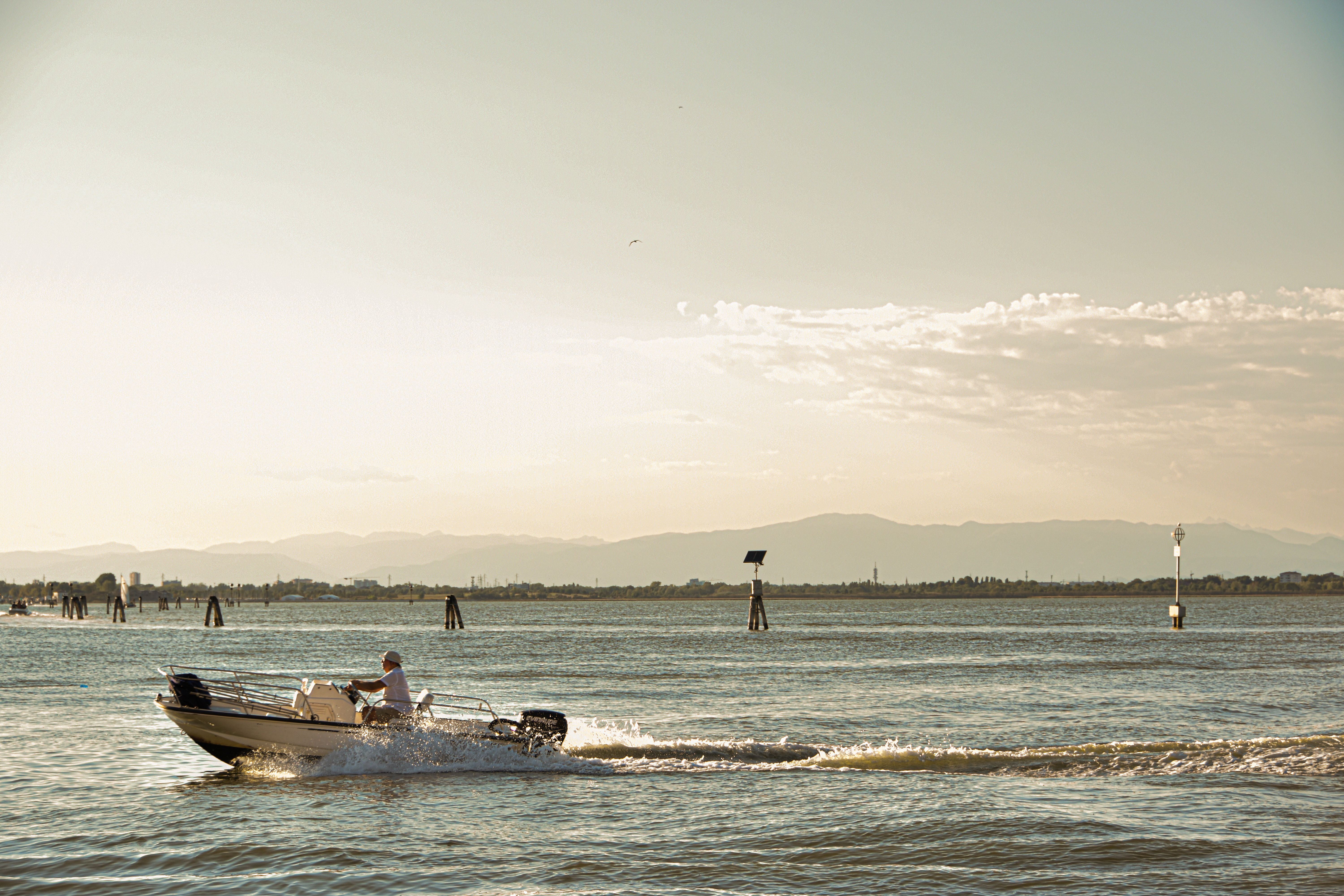 Motorboat on Seashore · Free Stock Photo