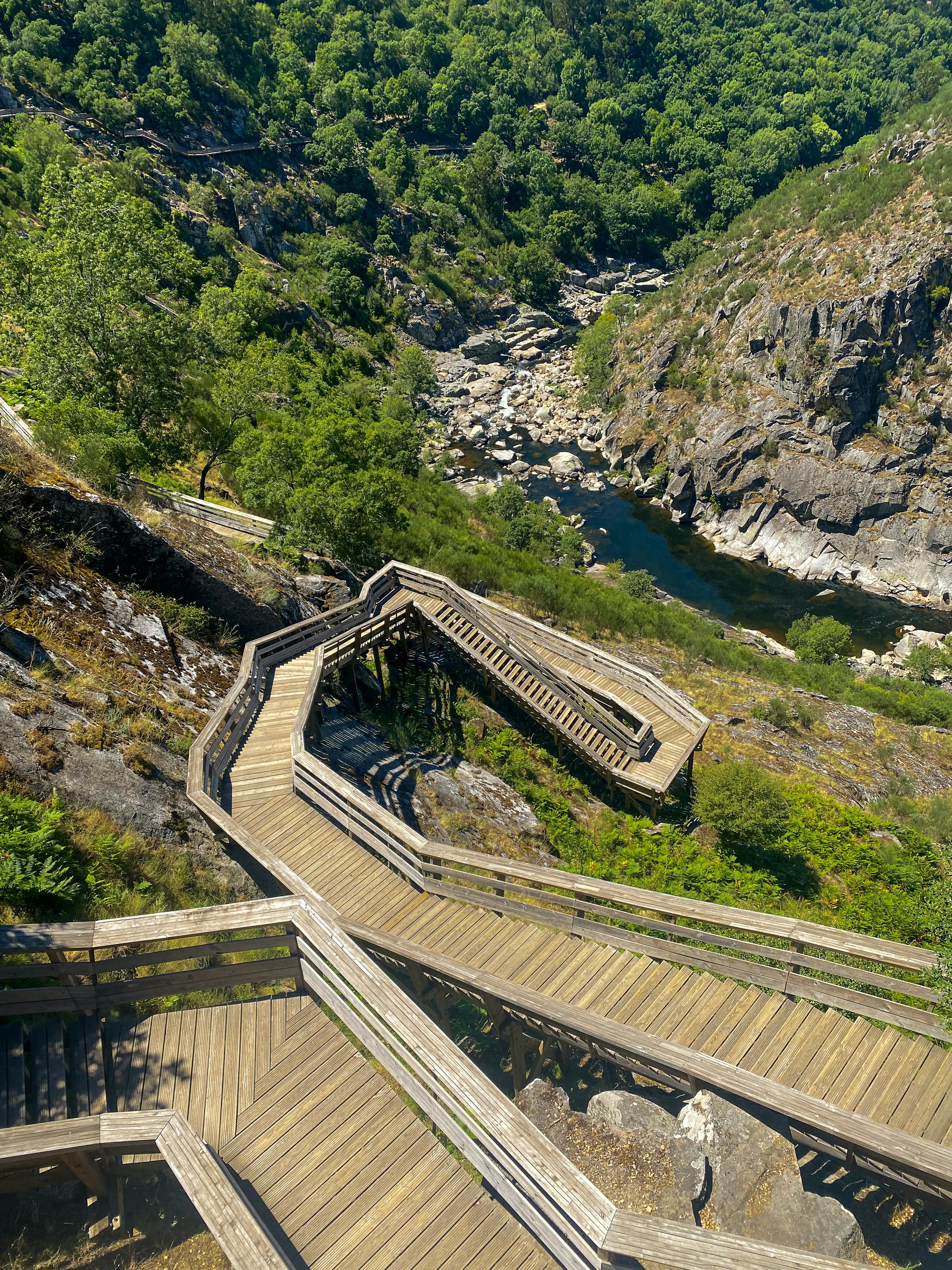 Stairs in Passadicos do Paiva Trailhead in Portugal · Free Stock Photo