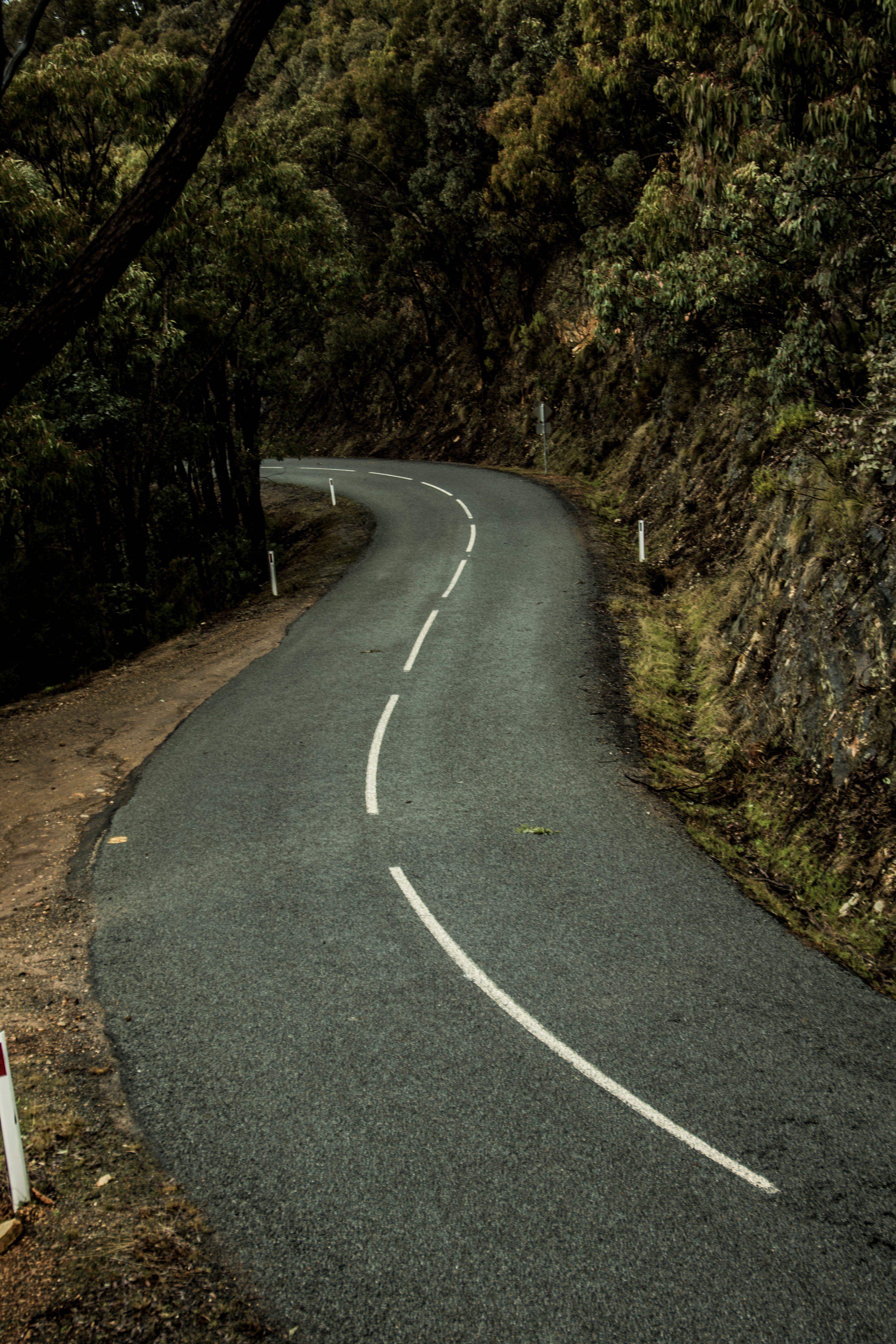 View of a Road on the Mountain · Free Stock Photo