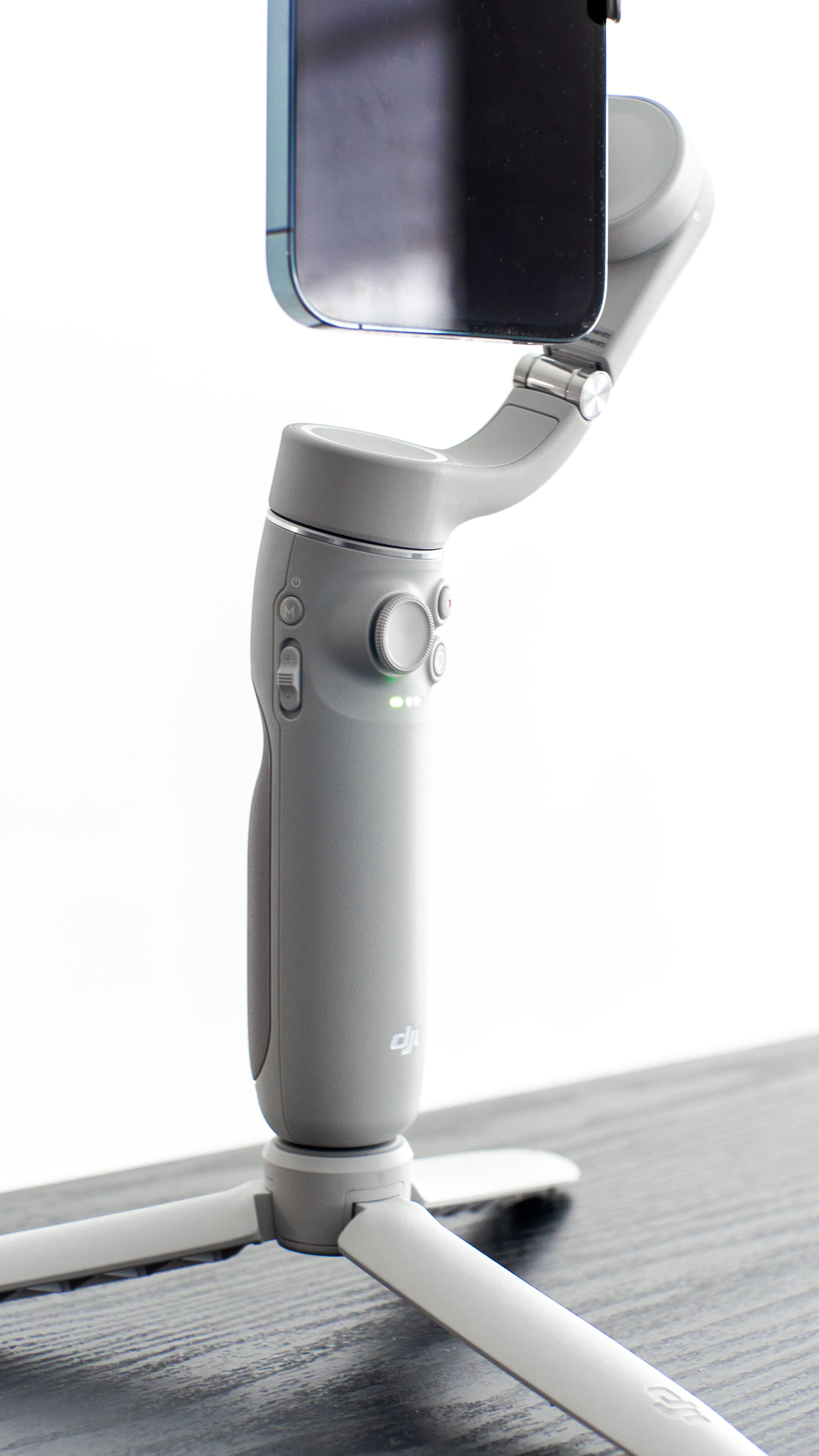 Chrome Futuristic Phone Tripod Stand · Free Stock Photo