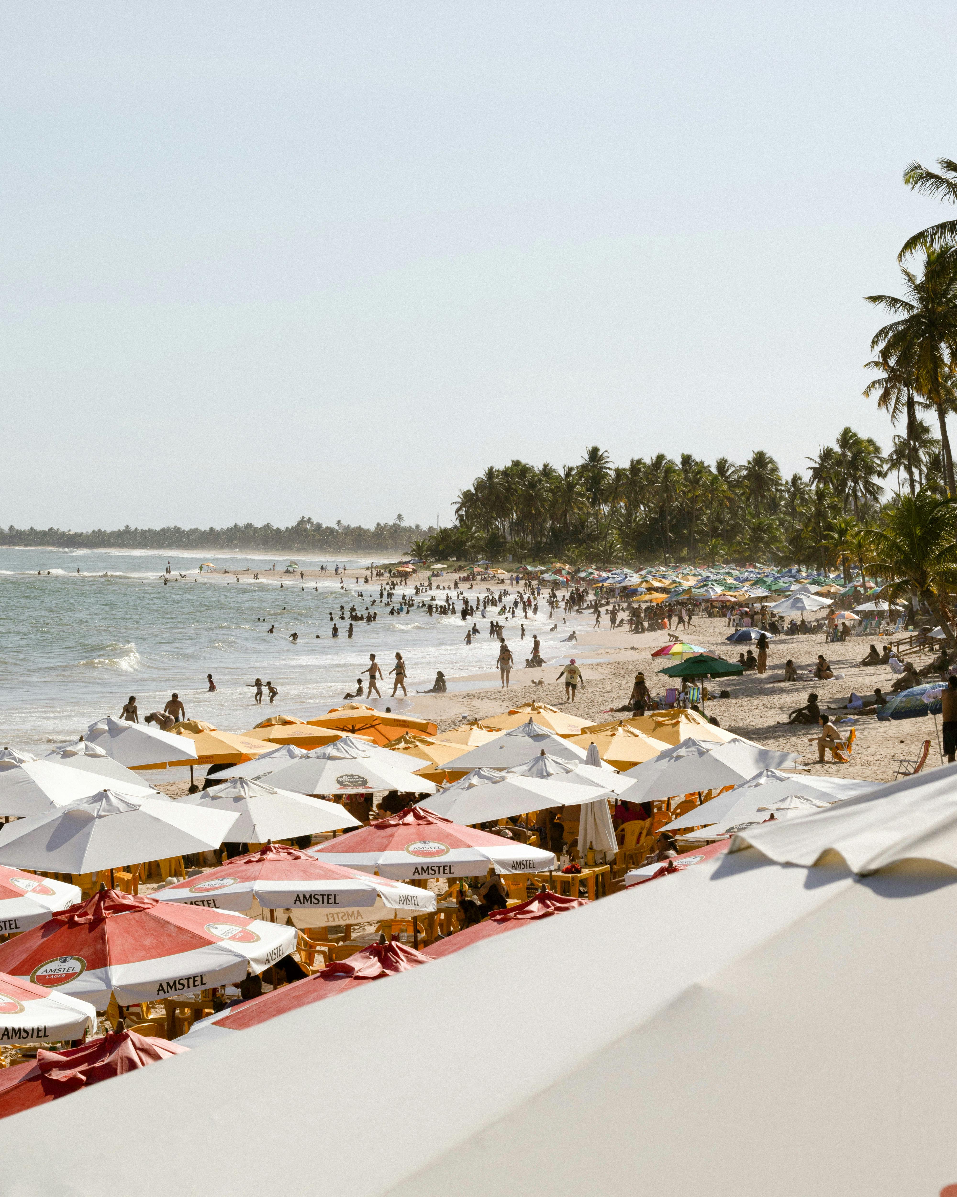 View of Beach Against Cloudy Sky · Free Stock Photo