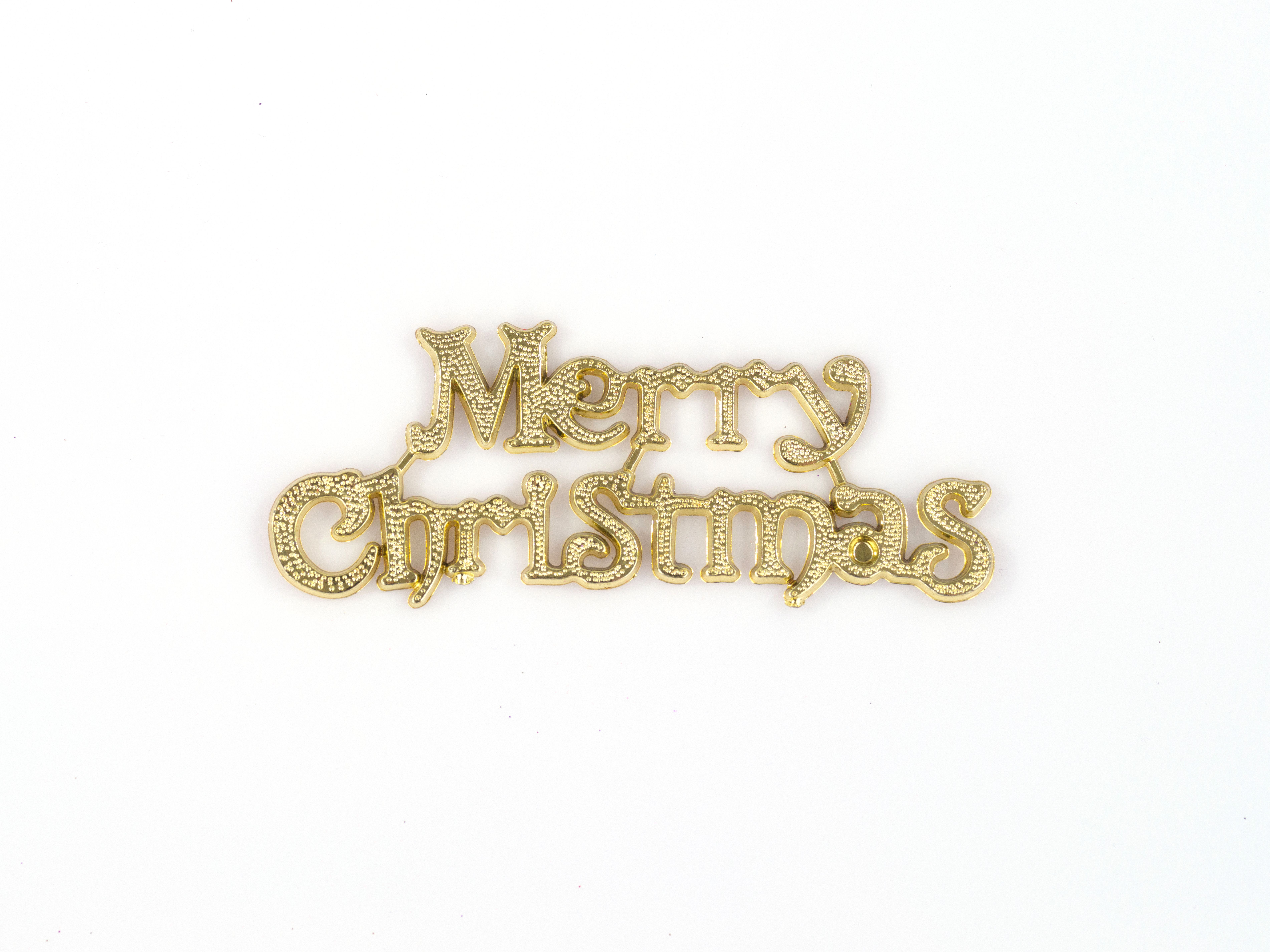 Photo of Gold Merry Christmas Text · Free Stock Photo