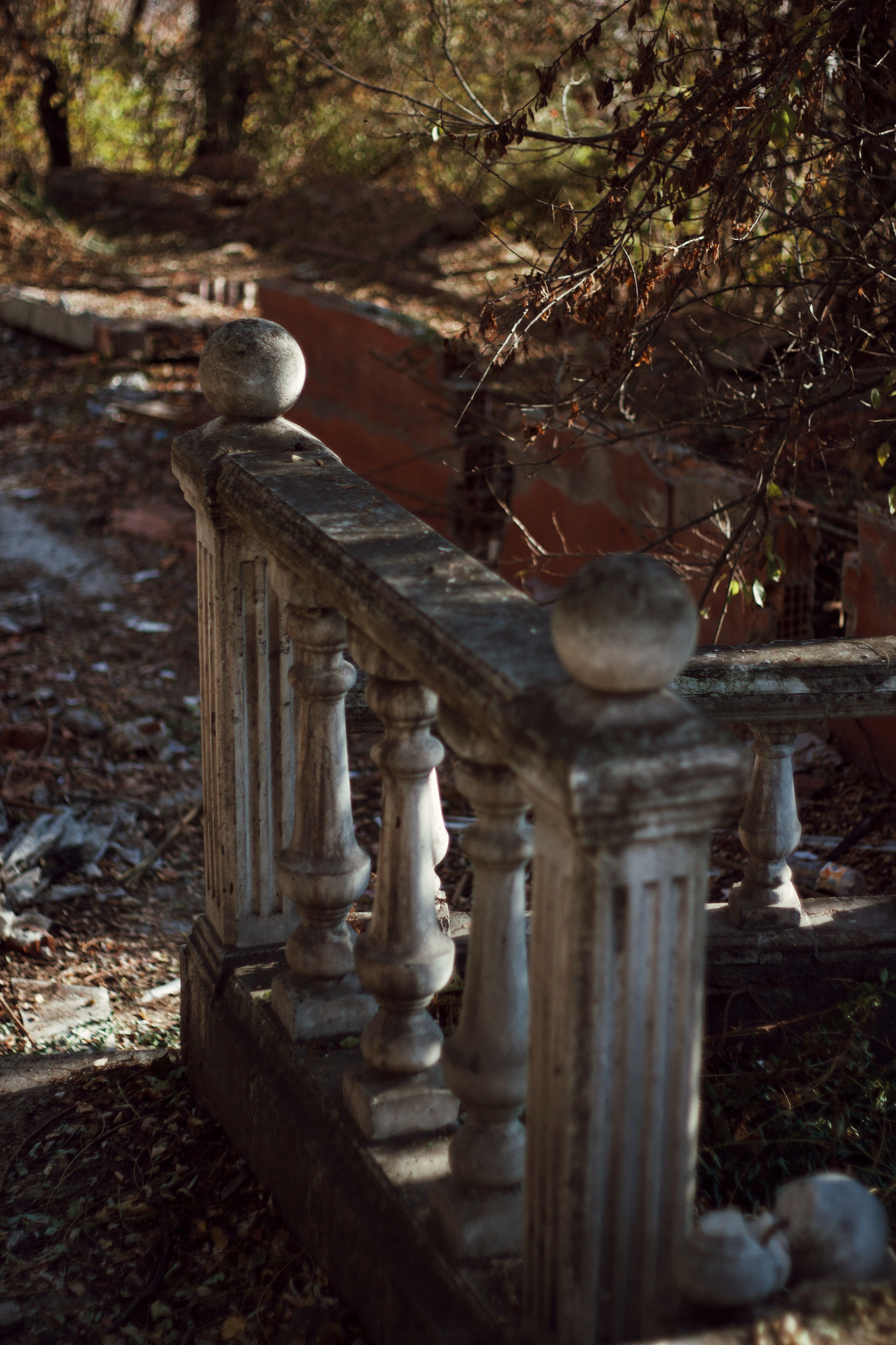 Terrace and Balustrade with a View of the Sea · Free Stock Photo