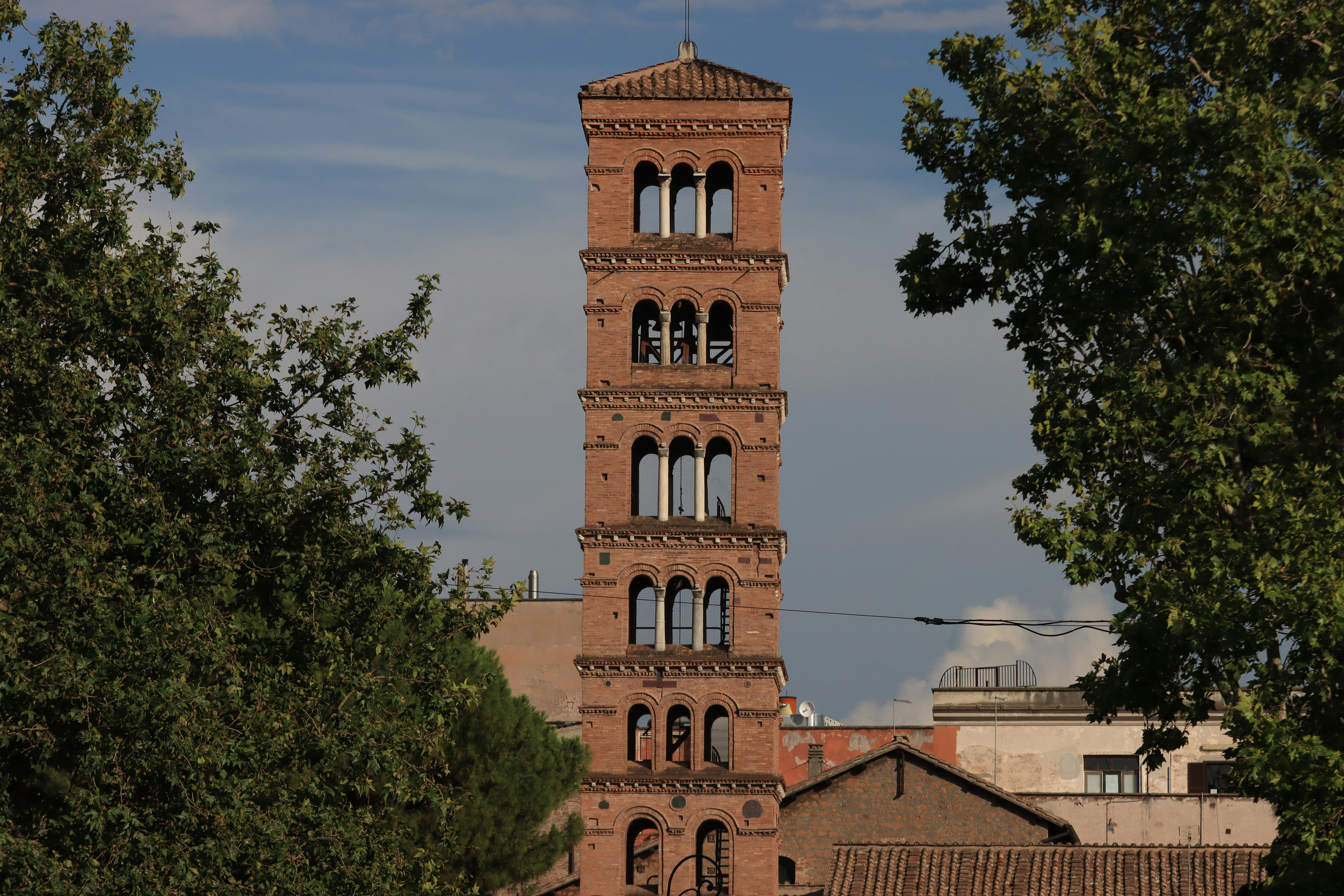 Bell Tower in City · Free Stock Photo