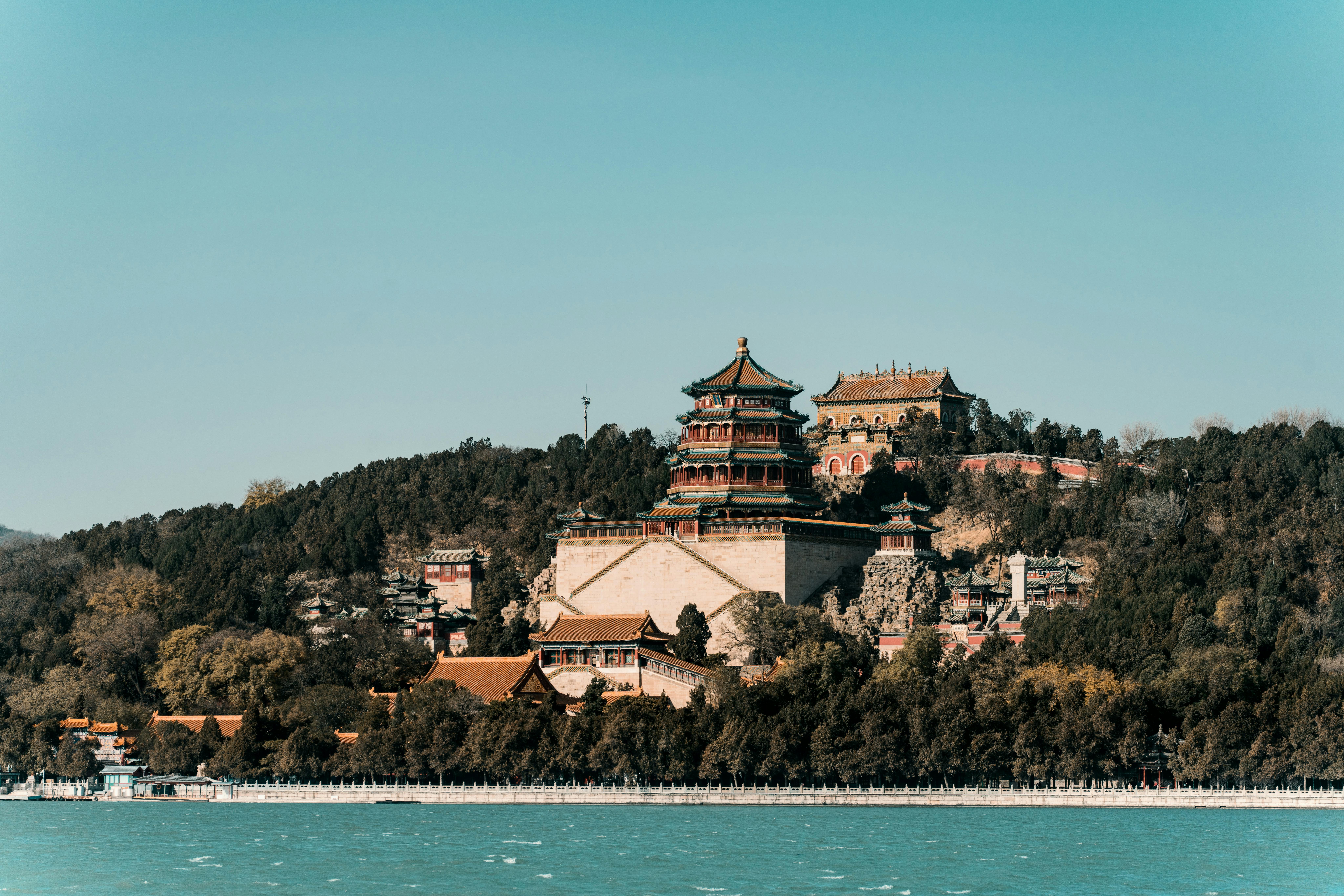 Palace on a Hill in Beijing · Free Stock Photo