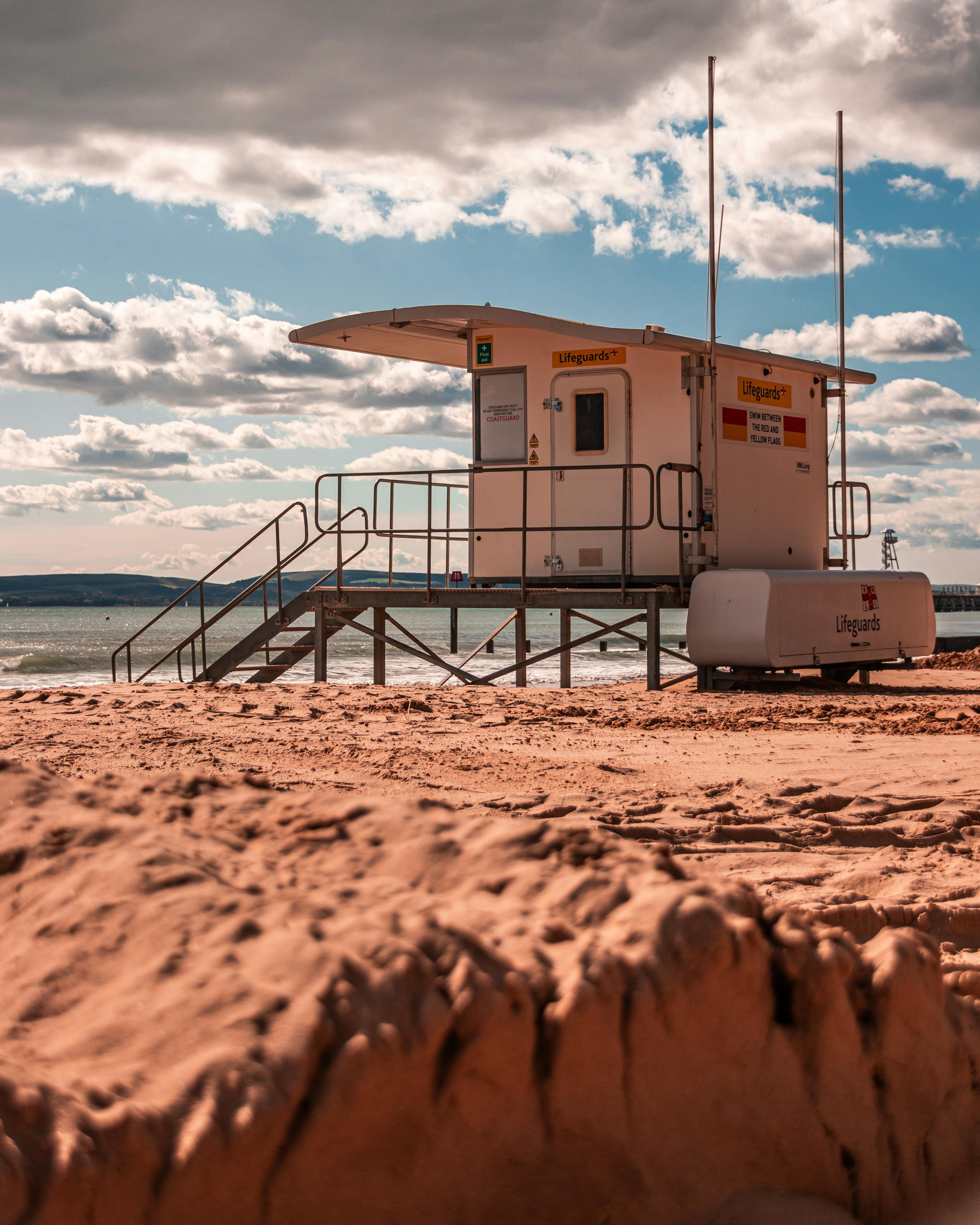 Lifeguard Station On The Beach · Free Stock Photo