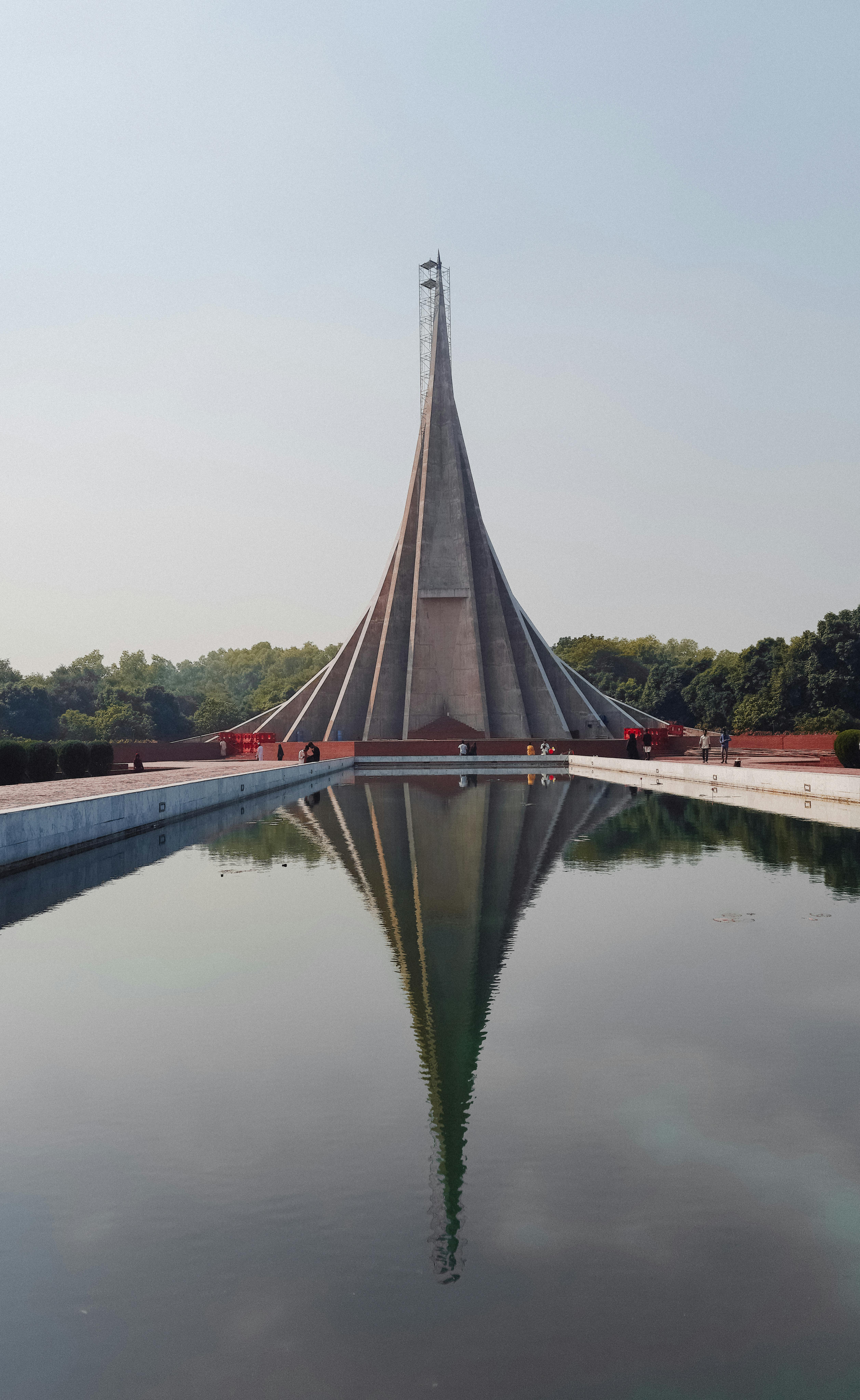 Triangle Monument in a Park in Bangladesh · Free Stock Photo
