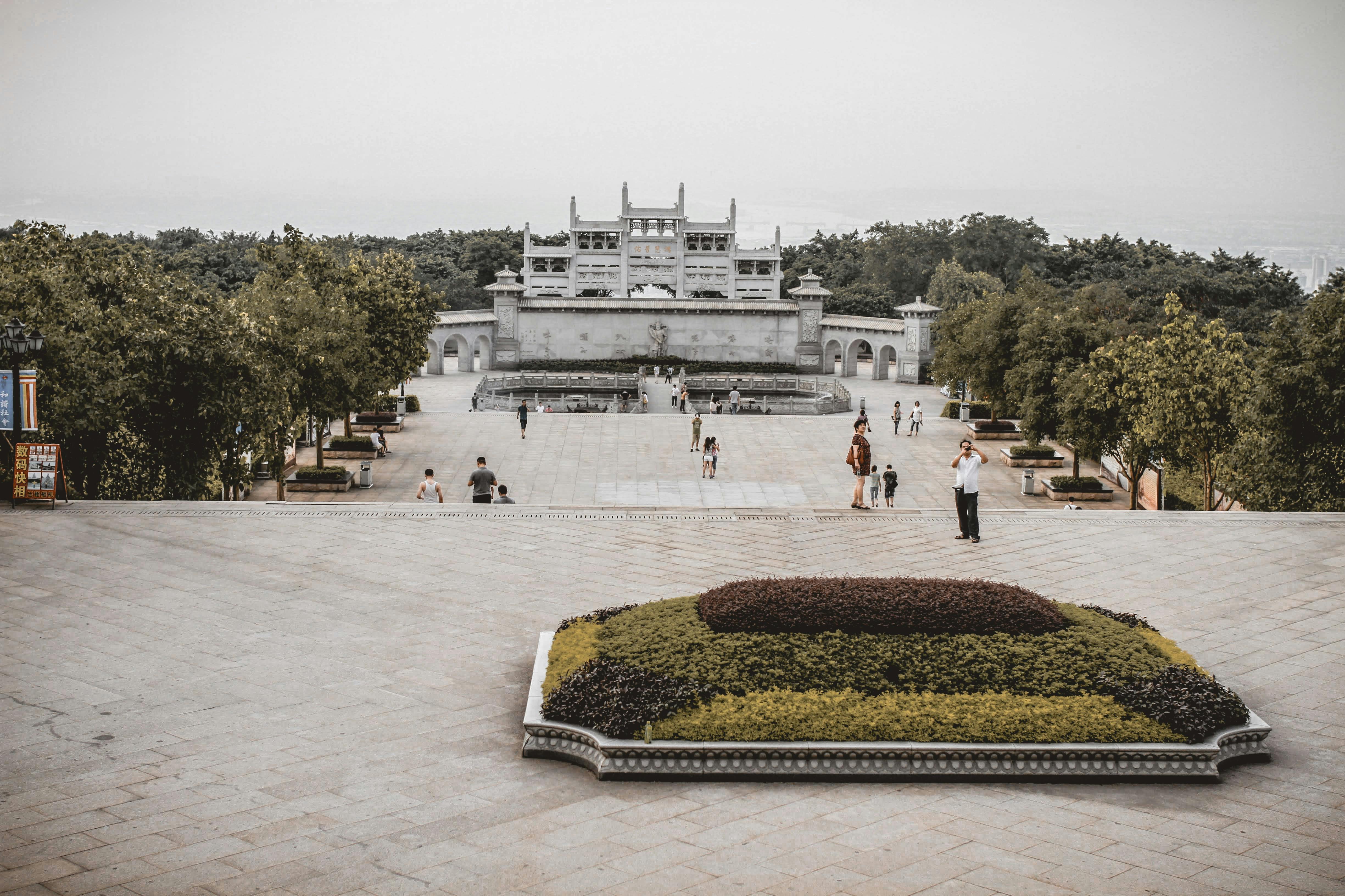 Photo of the Guanyin of Mount Xiqiao in China · Free Stock Photo