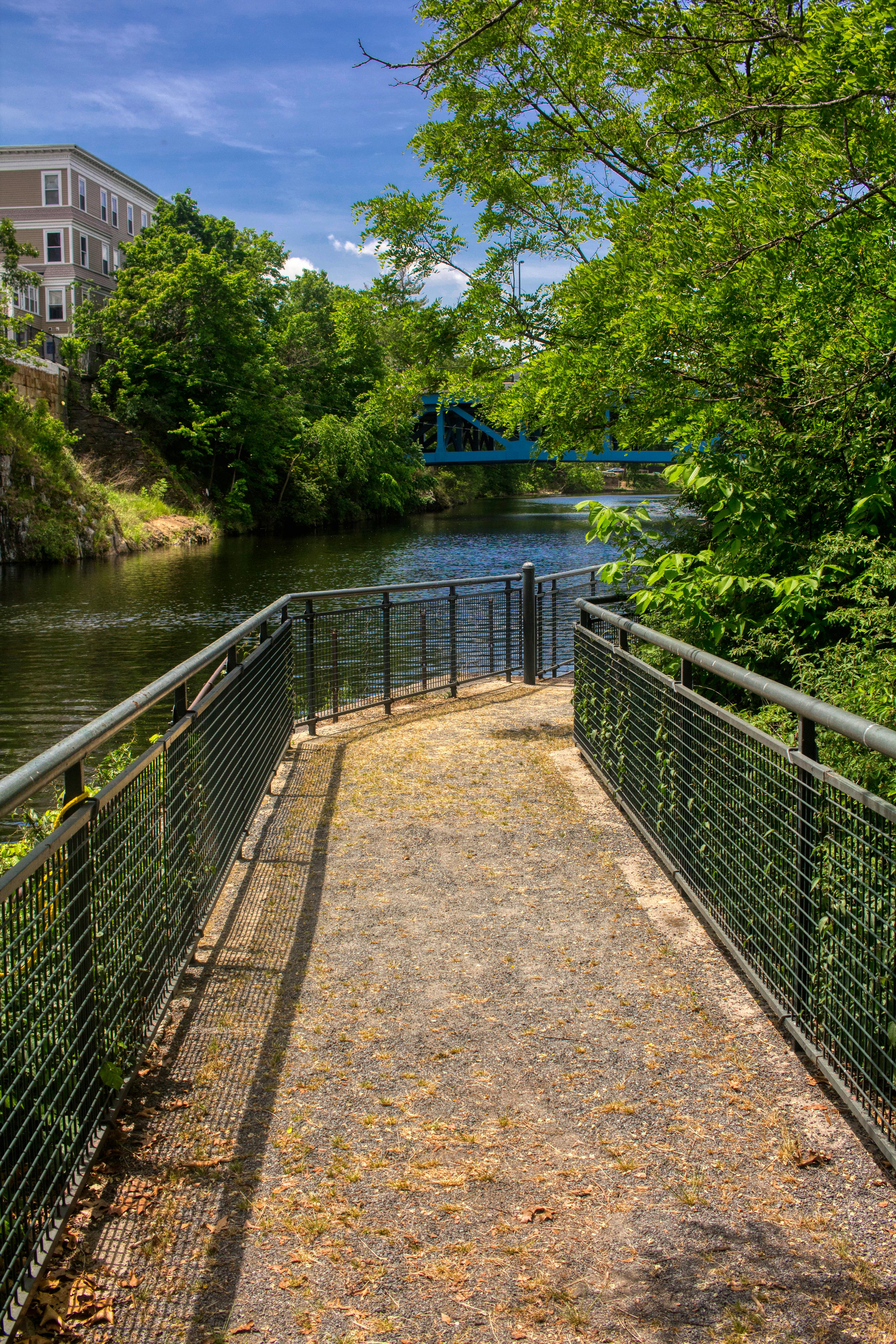 Walkway Along the Riverbank · Free Stock Photo
