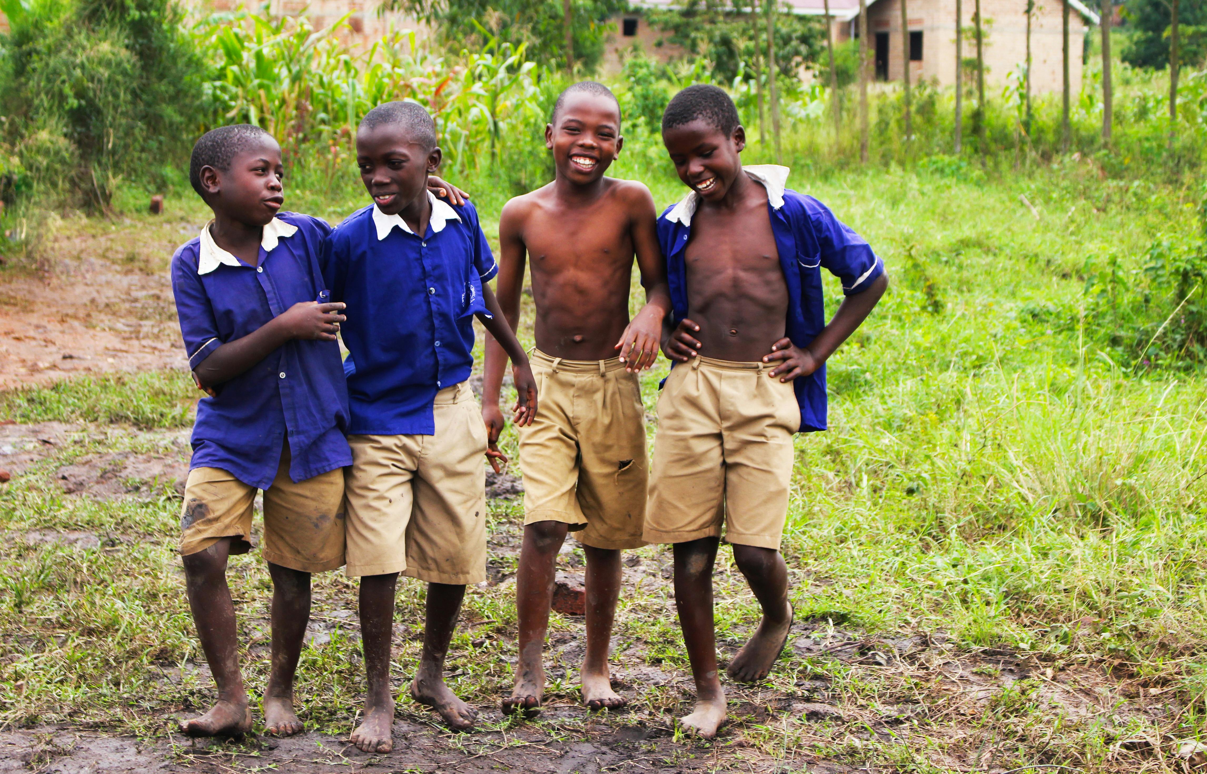 Photograph of a Group of Students Smiling Together · Free Stock Photo