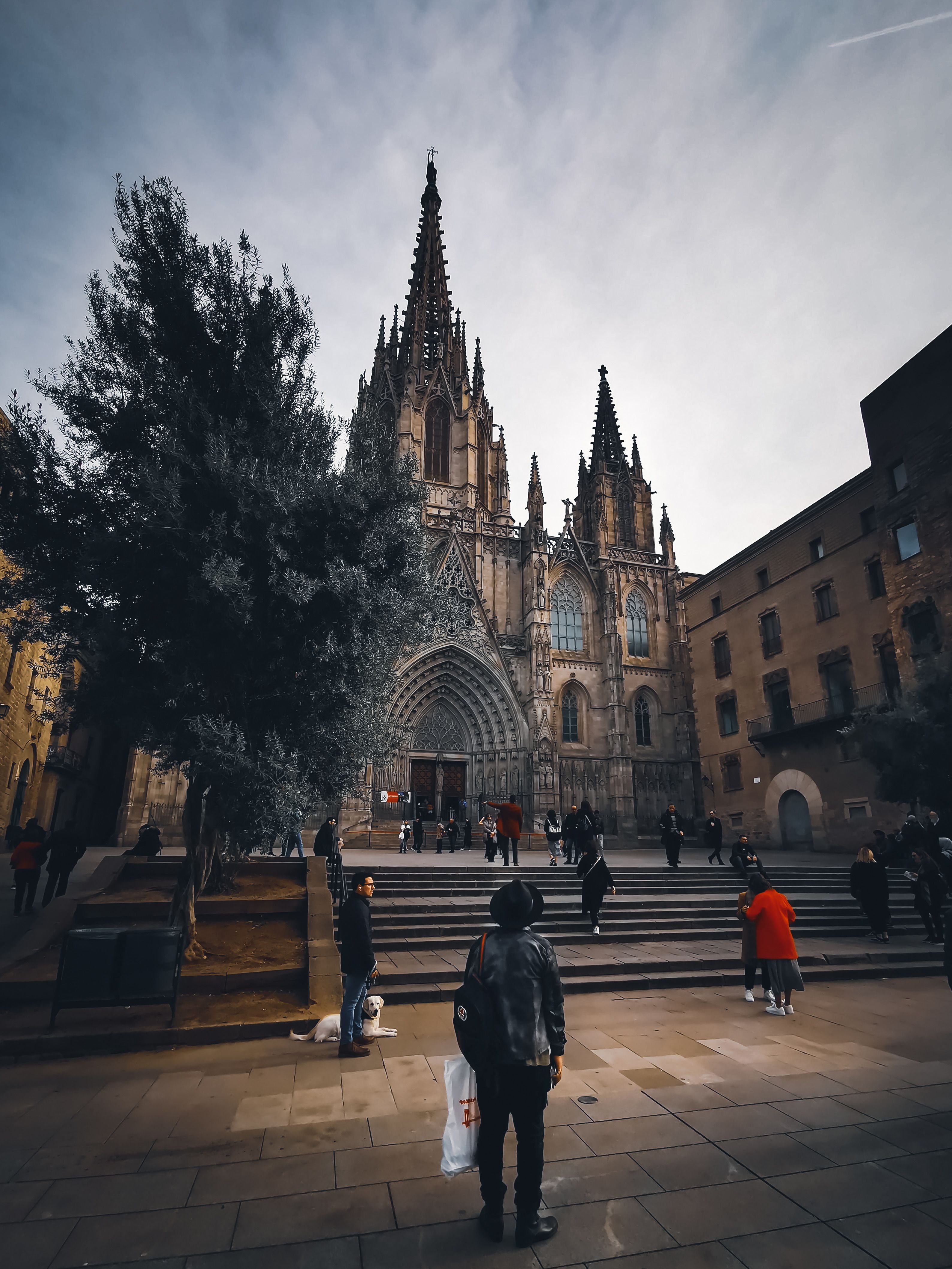 Cloud over Cathedral in Town · Free Stock Photo