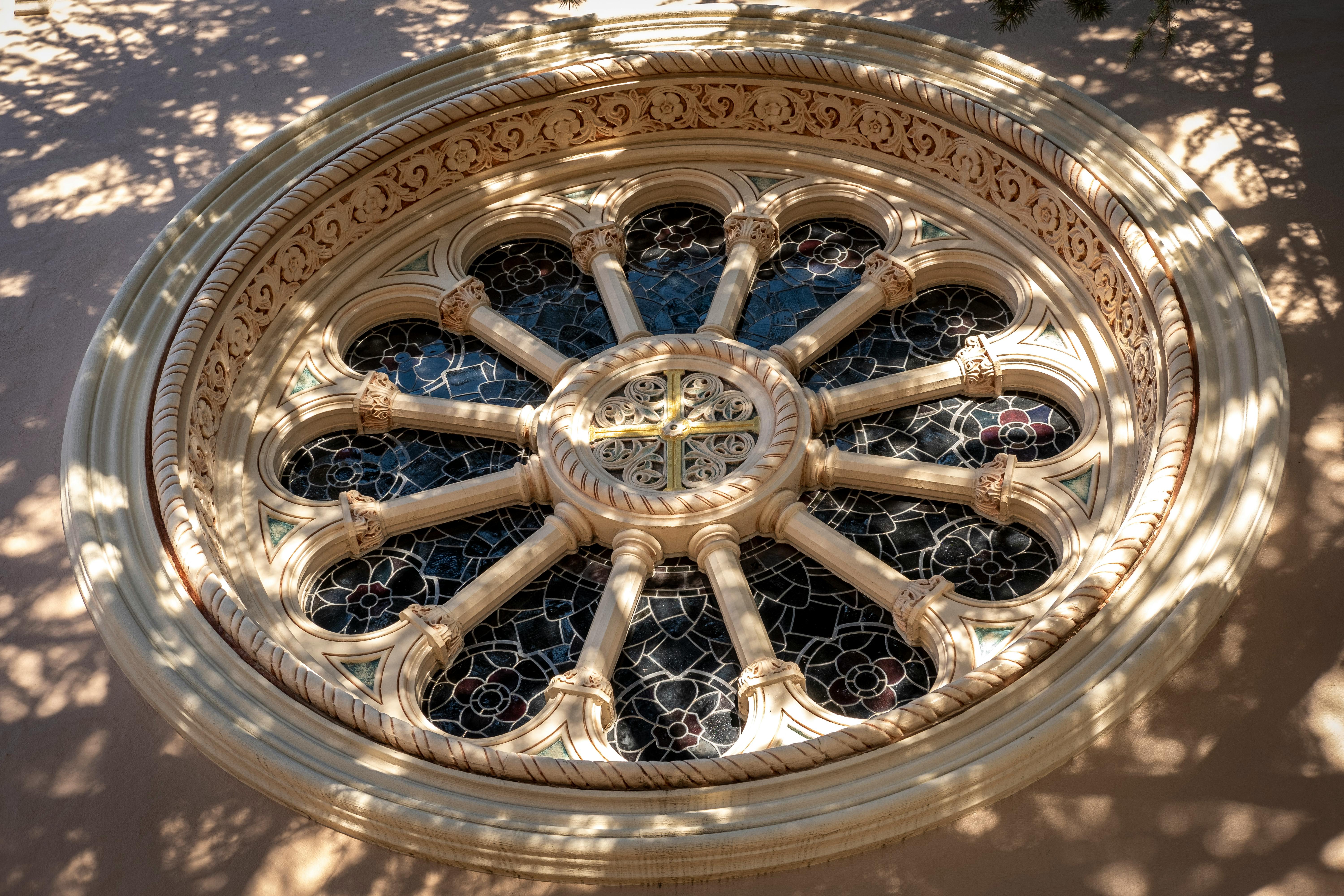 Ornamented, Circular Window · Free Stock Photo