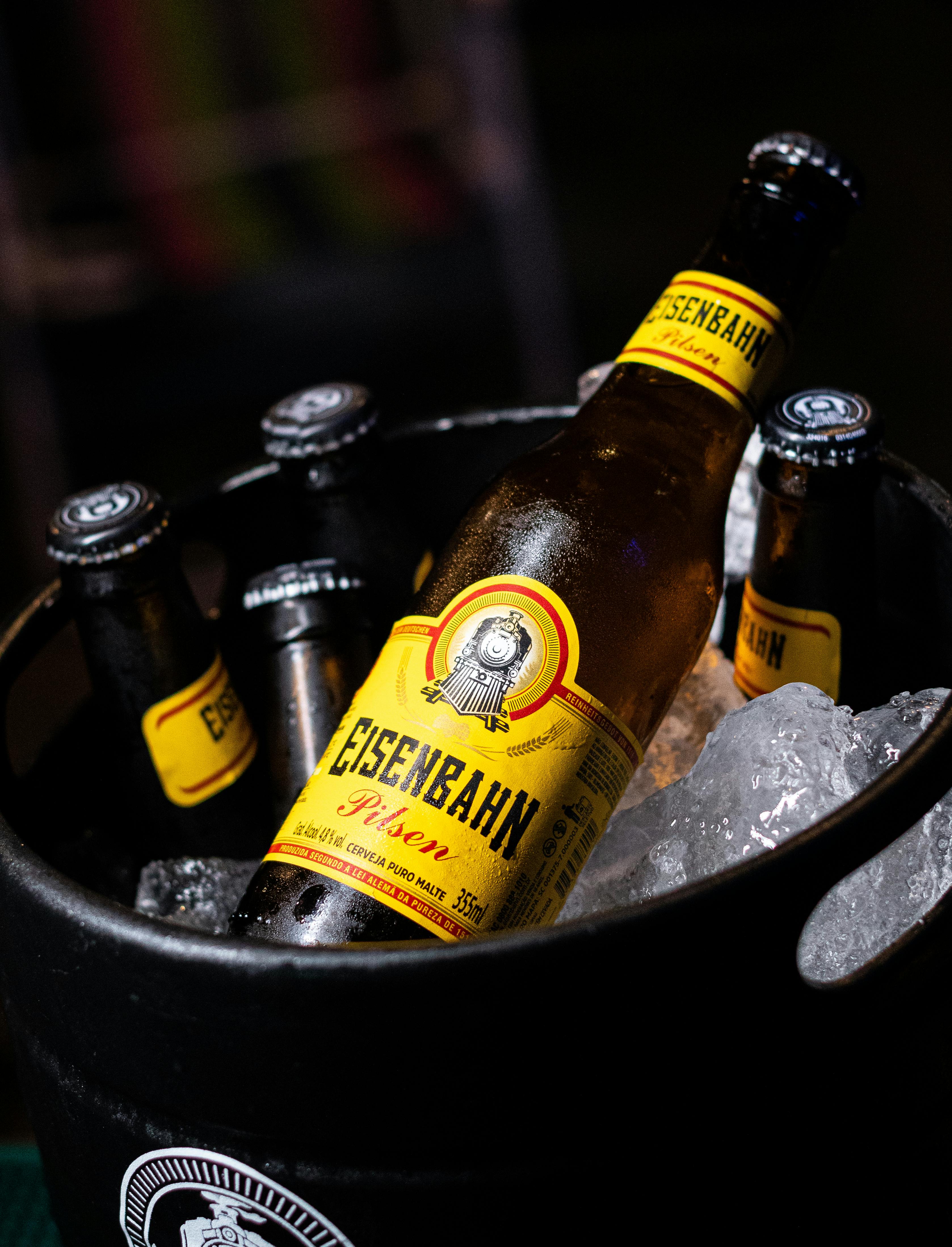 Ice Cold Beer Bottles · Free Stock Photo