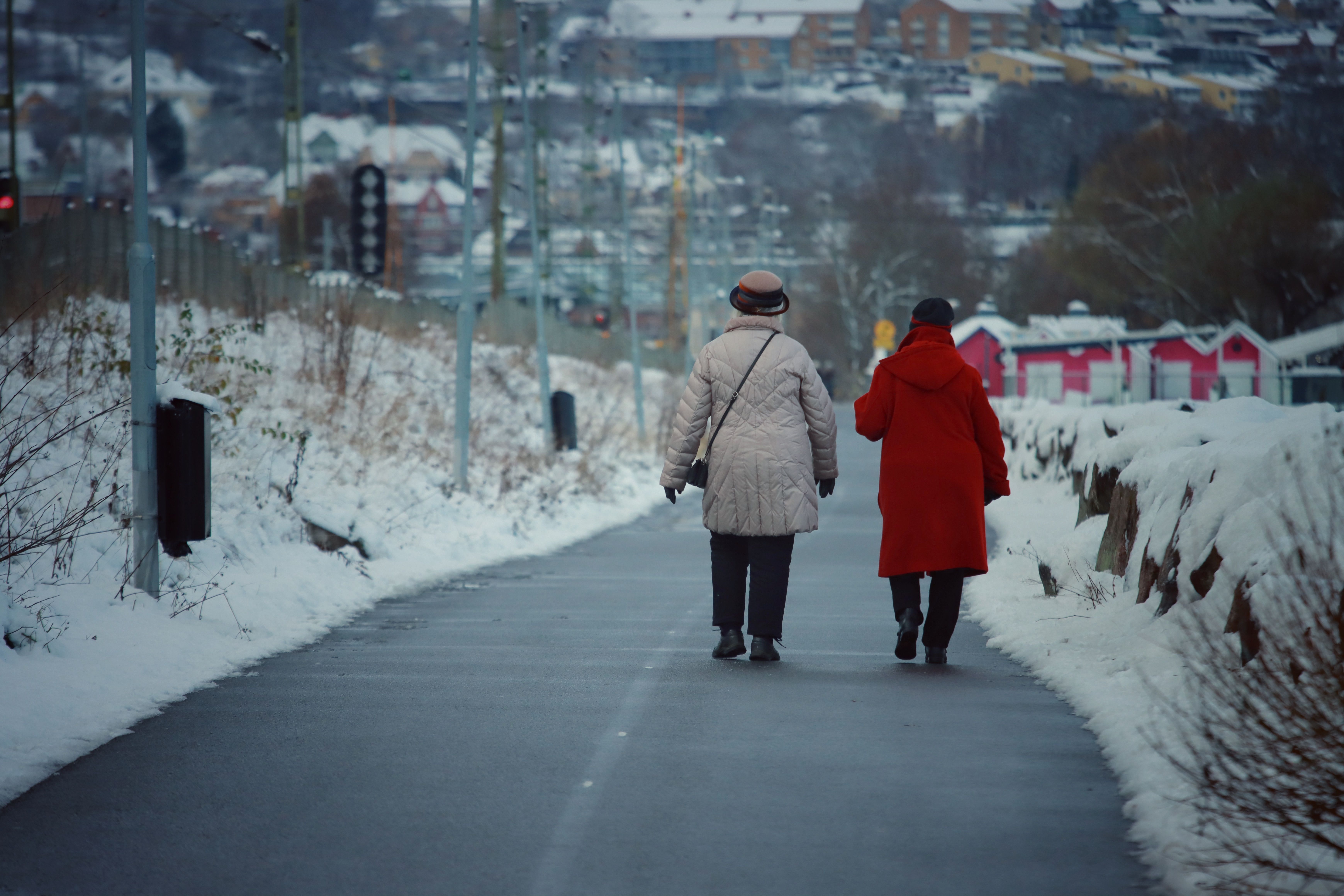 Women Walking in Winter · Free Stock Photo
