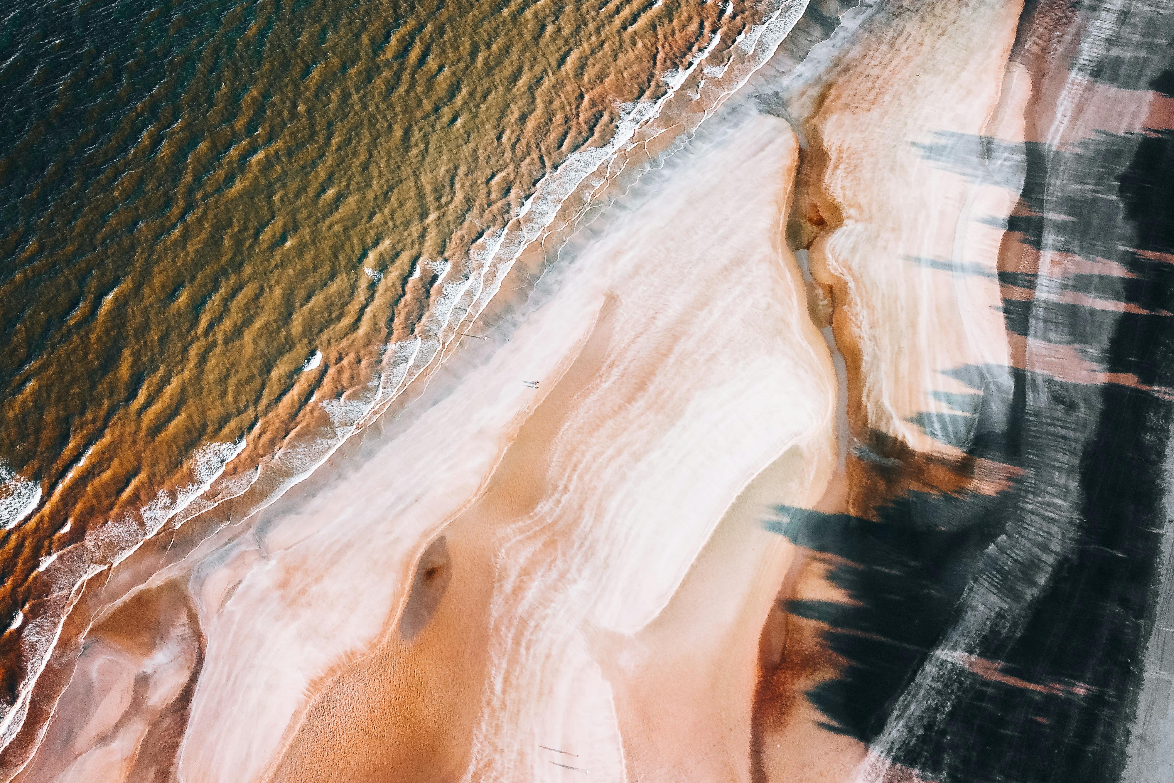 Aerial View of Beach · Free Stock Photo