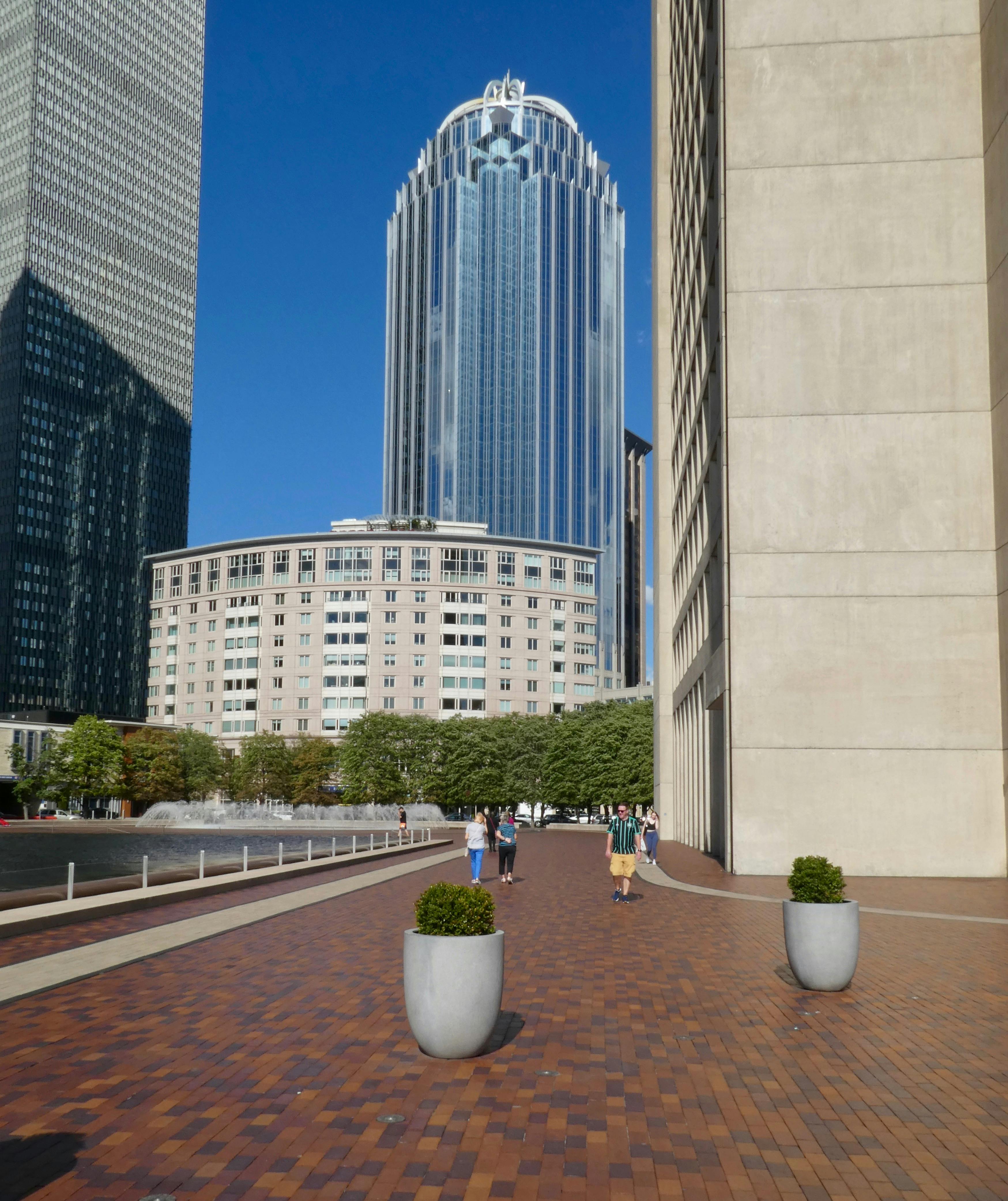 Photo of Downtown with Modern Buildings · Free Stock Photo