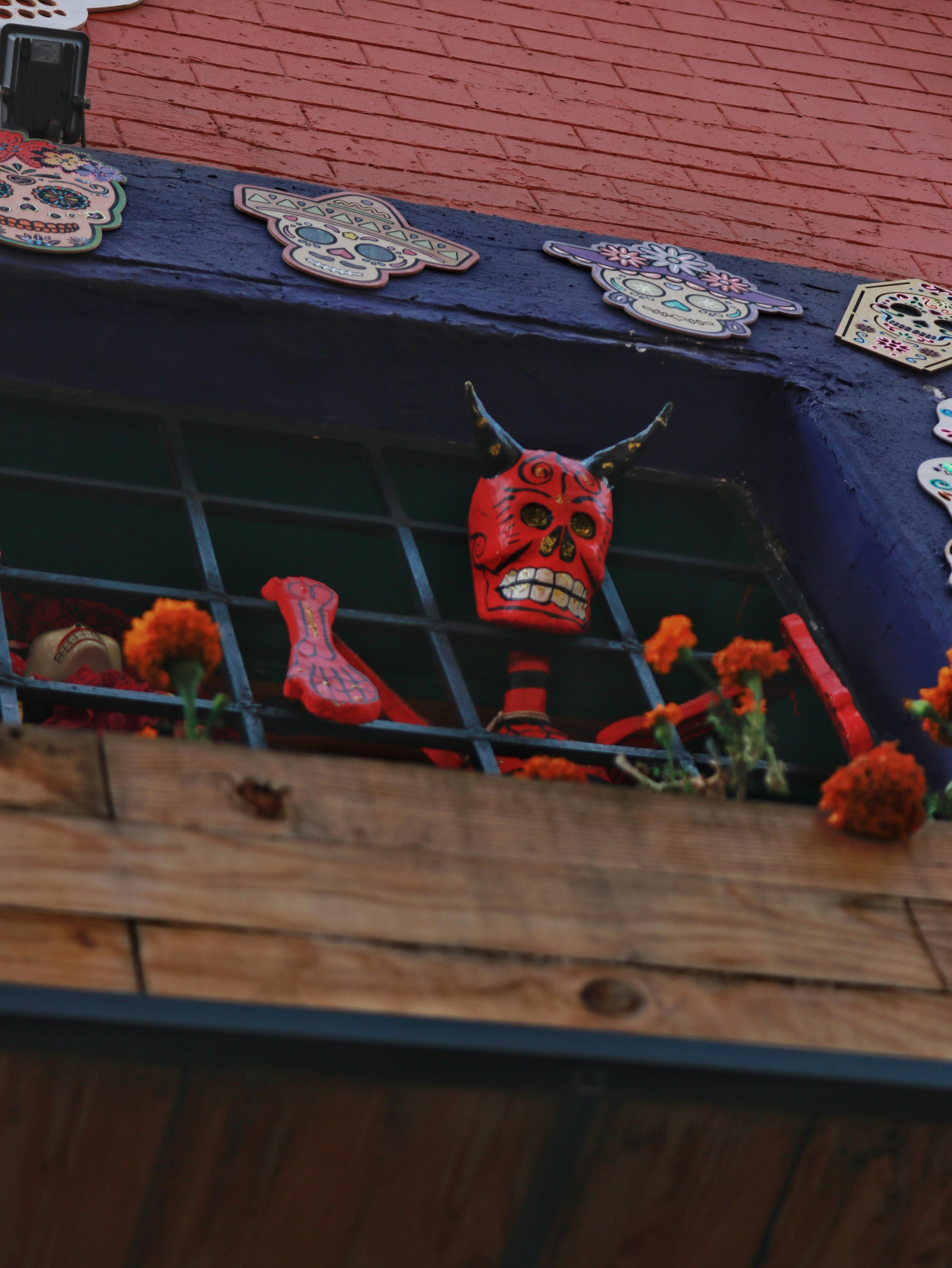 Figurine of a Red Devil · Free Stock Photo