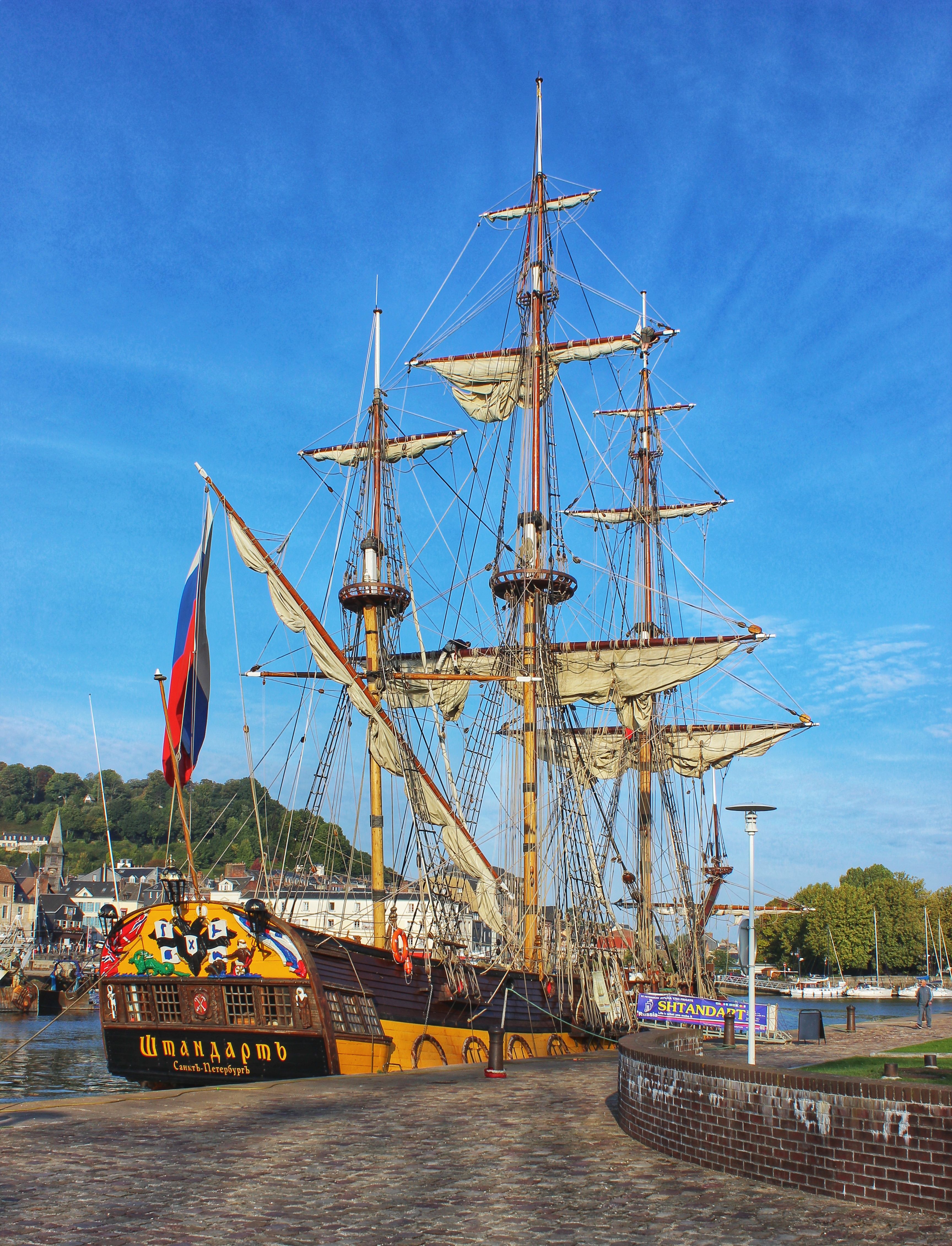 Photo of a Ship in a Harbor · Free Stock Photo