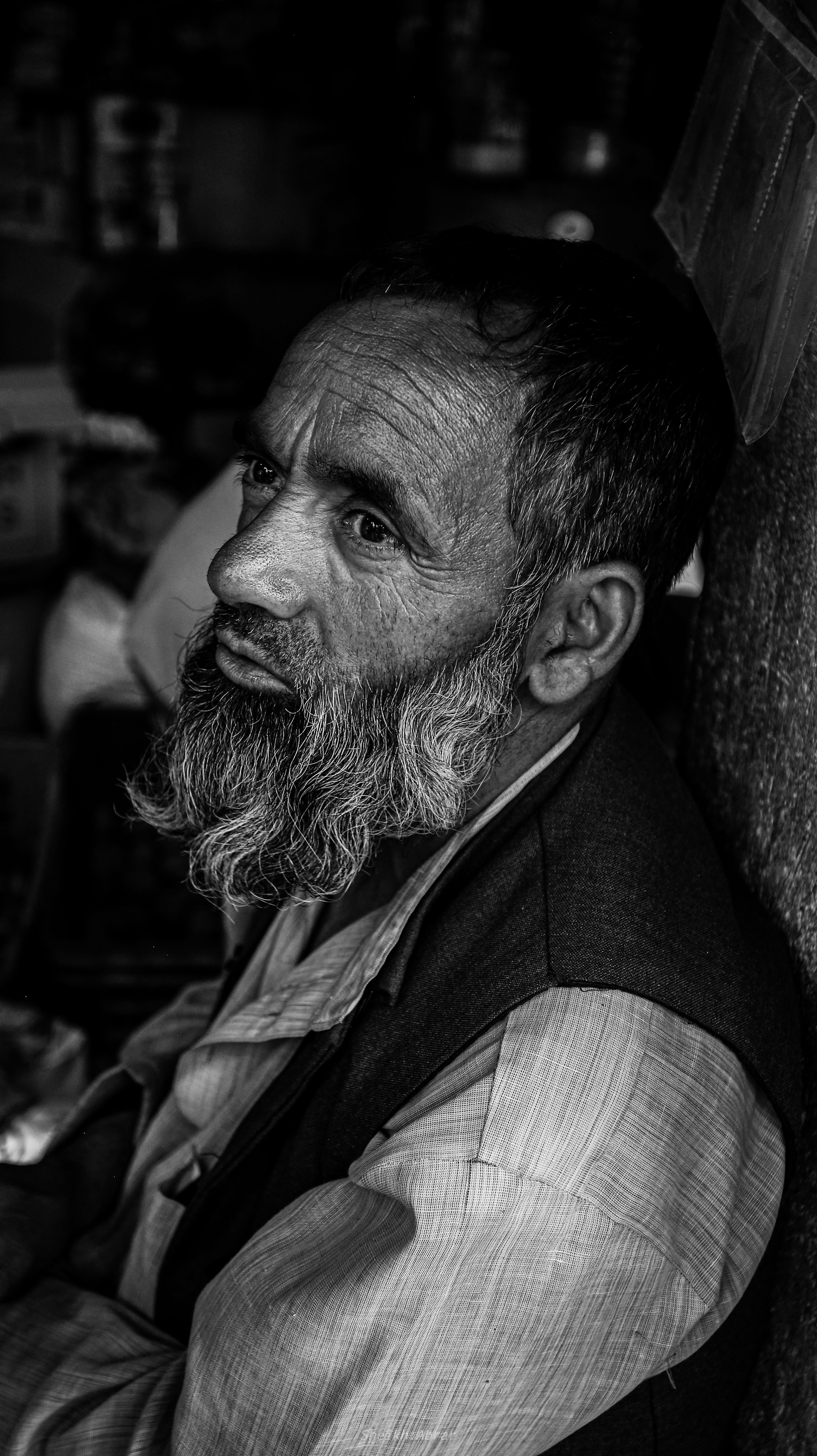 Arab Old Man Standing by Road · Free Stock Photo