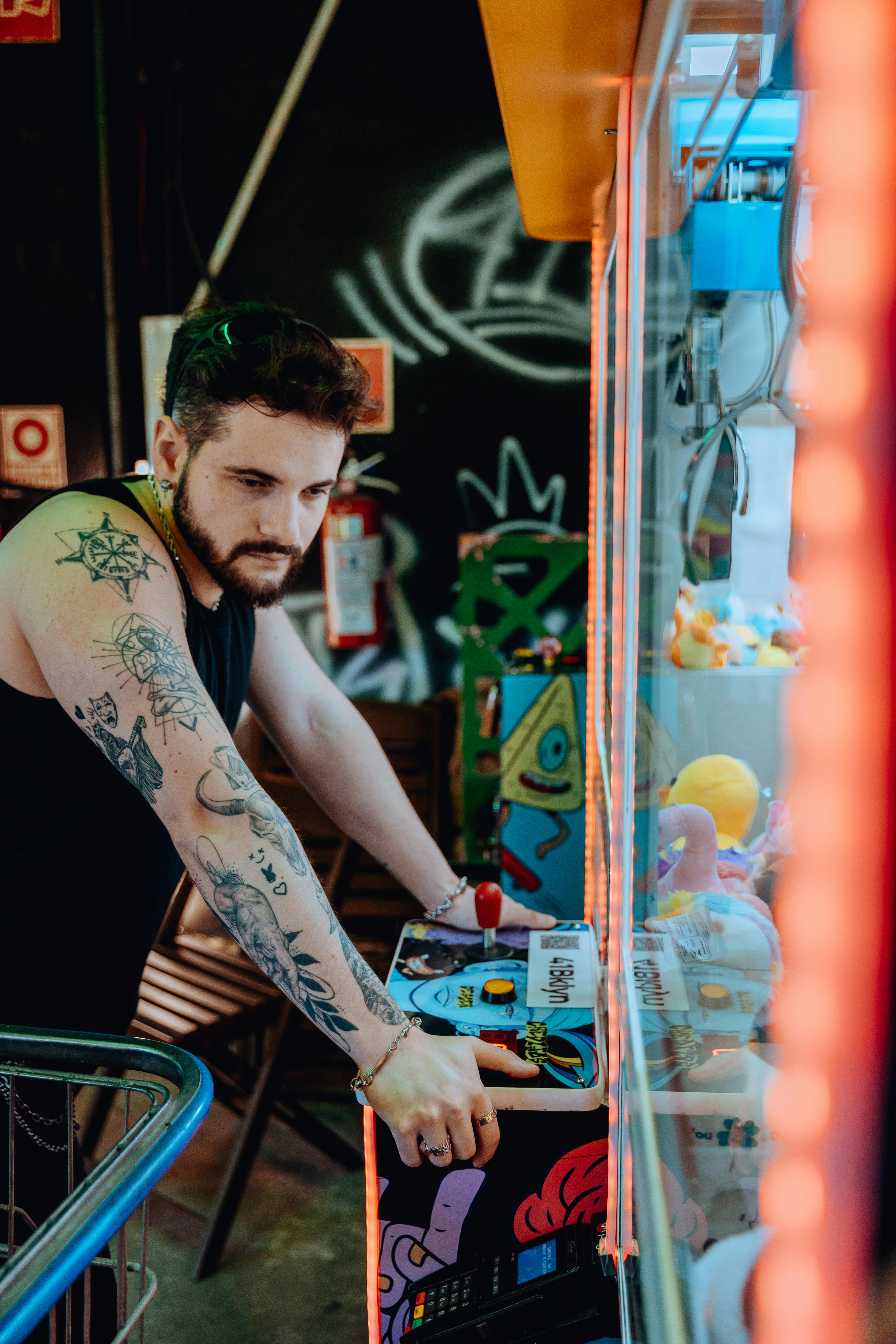 People Playing Slot Machines · Free Stock Photo