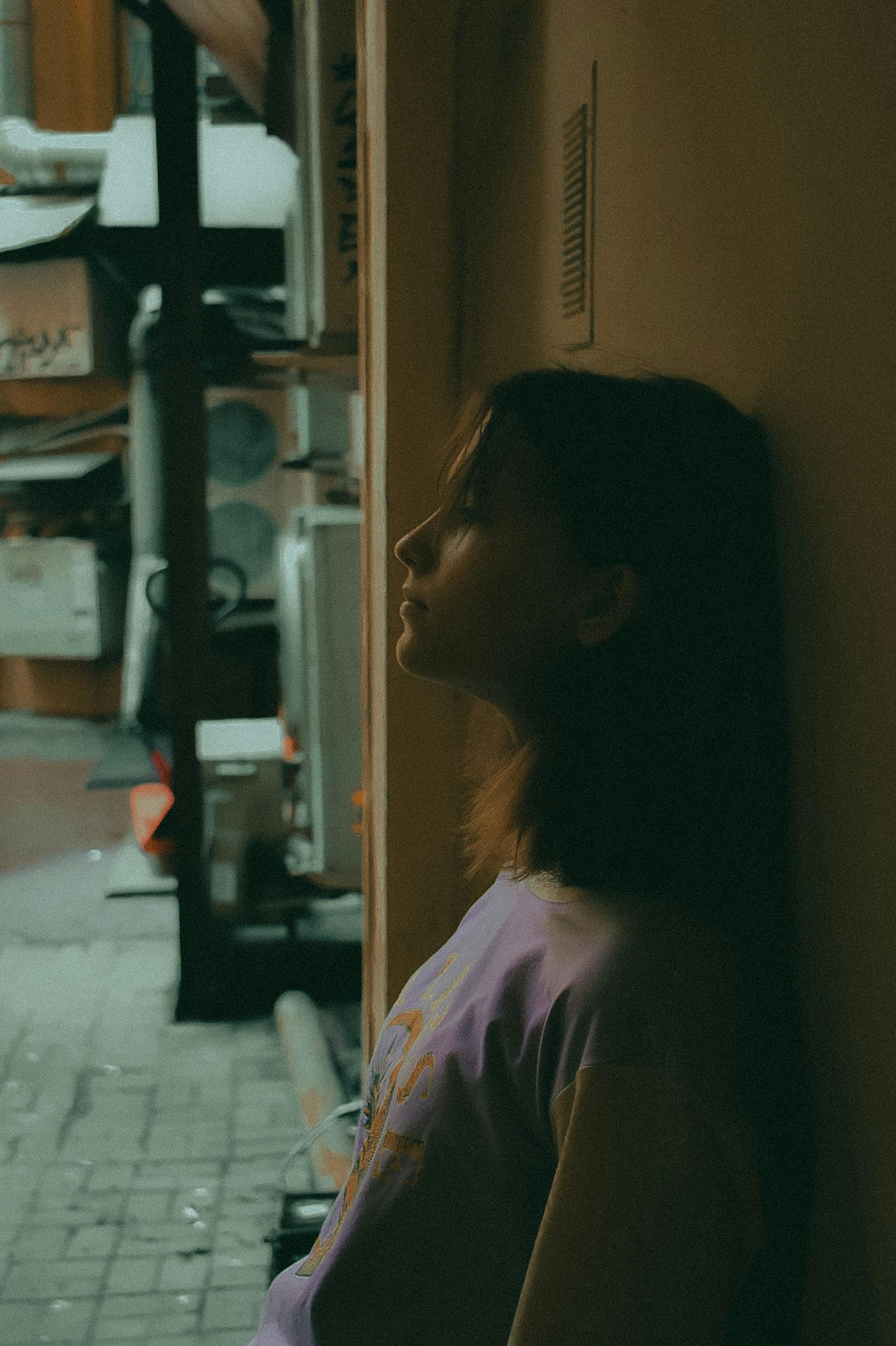 Projection of Numbers on a Woman's Face · Free Stock Photo