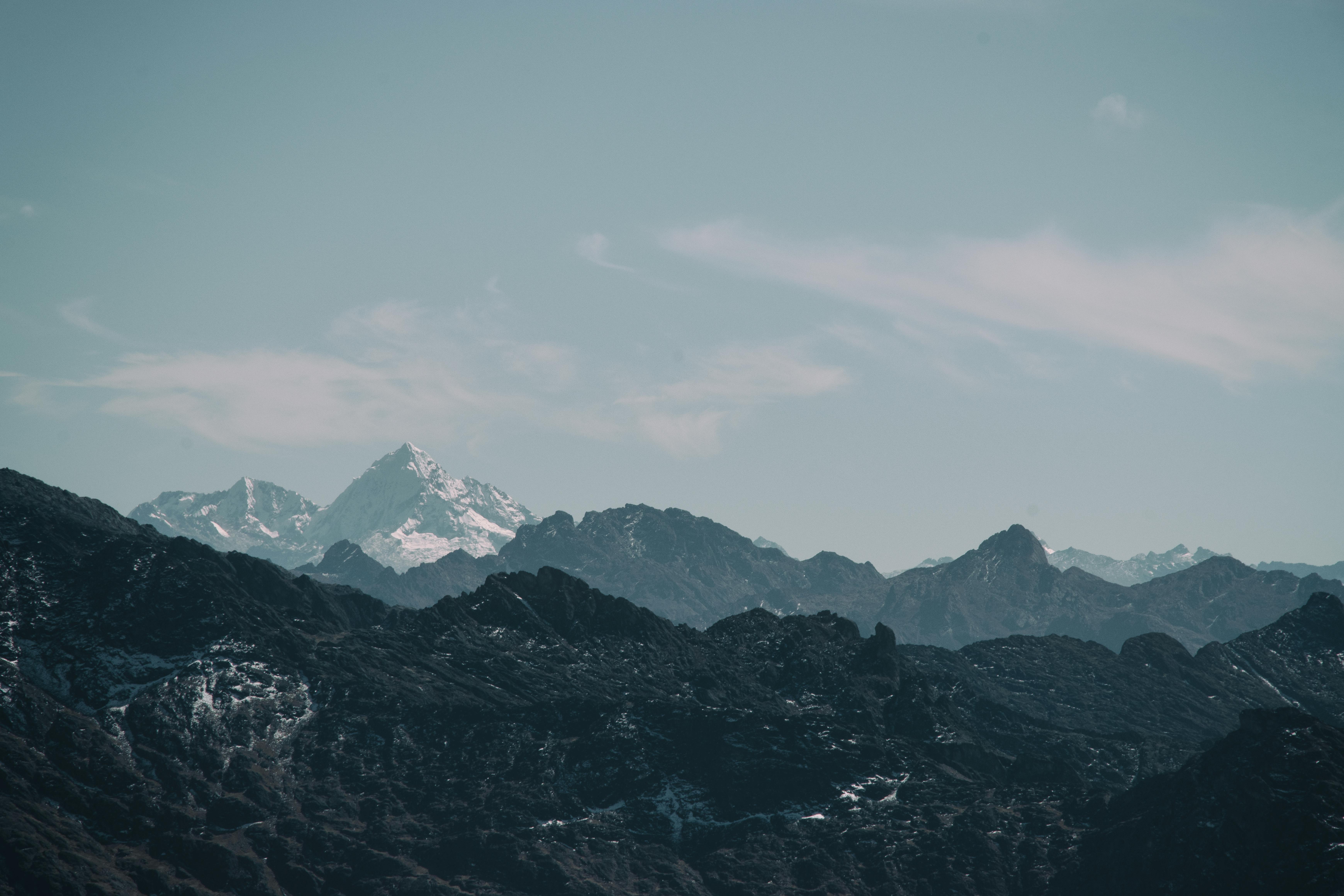 Landscape of the Top of the Mountains · Free Stock Photo
