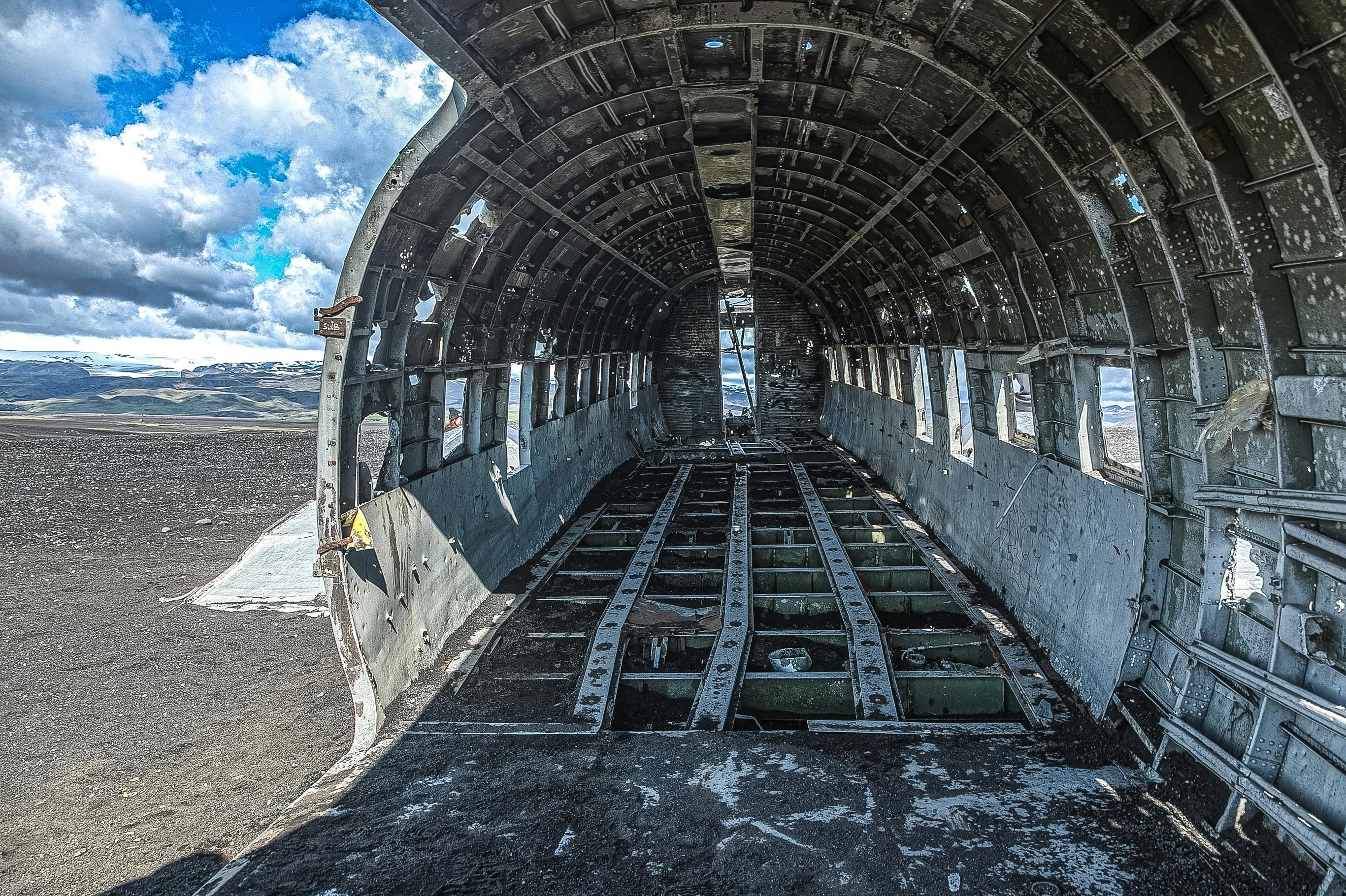 Gray Ship Interior · Free Stock Photo