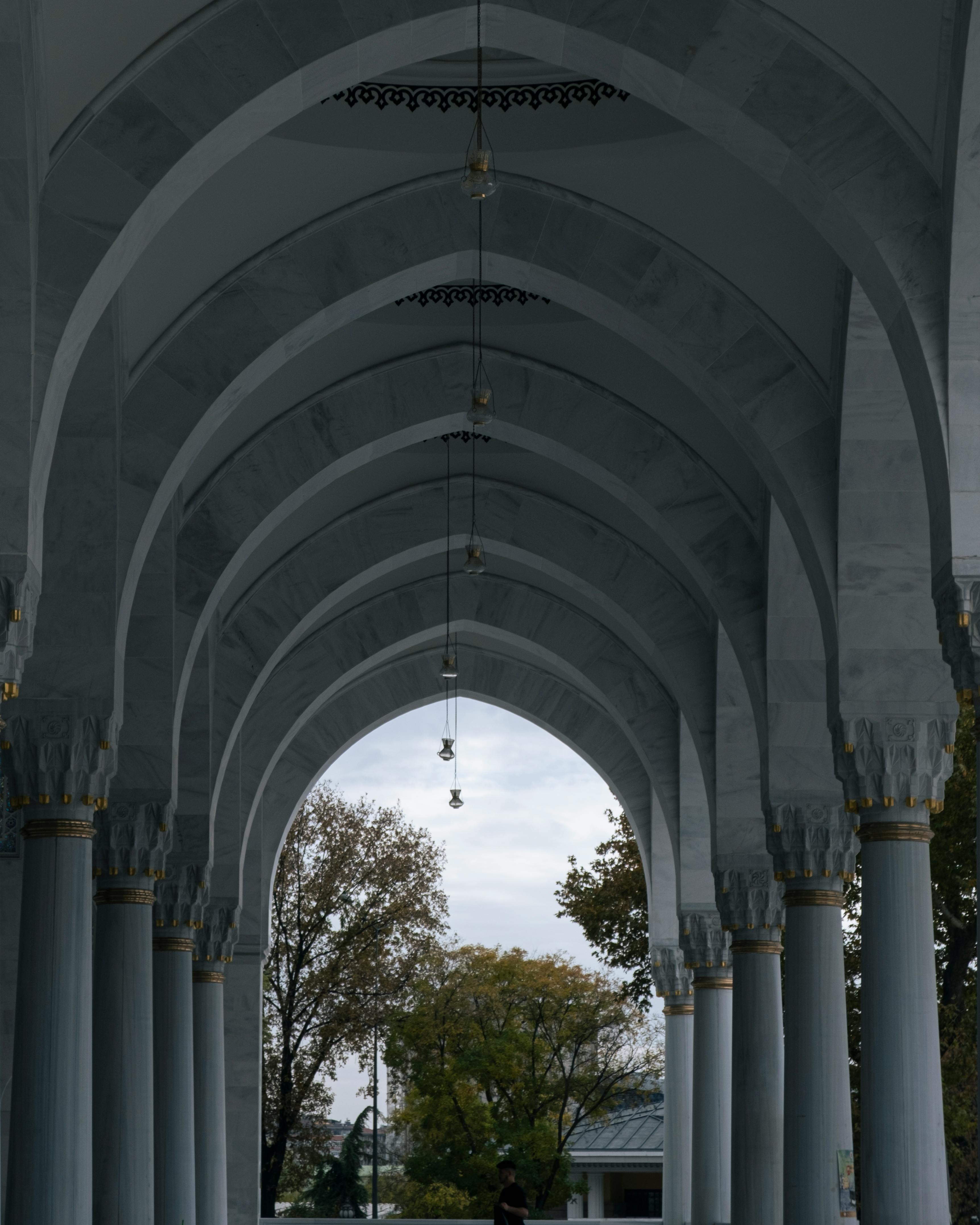Medieval Arches of Melike Hatun Mosque · Free Stock Photo