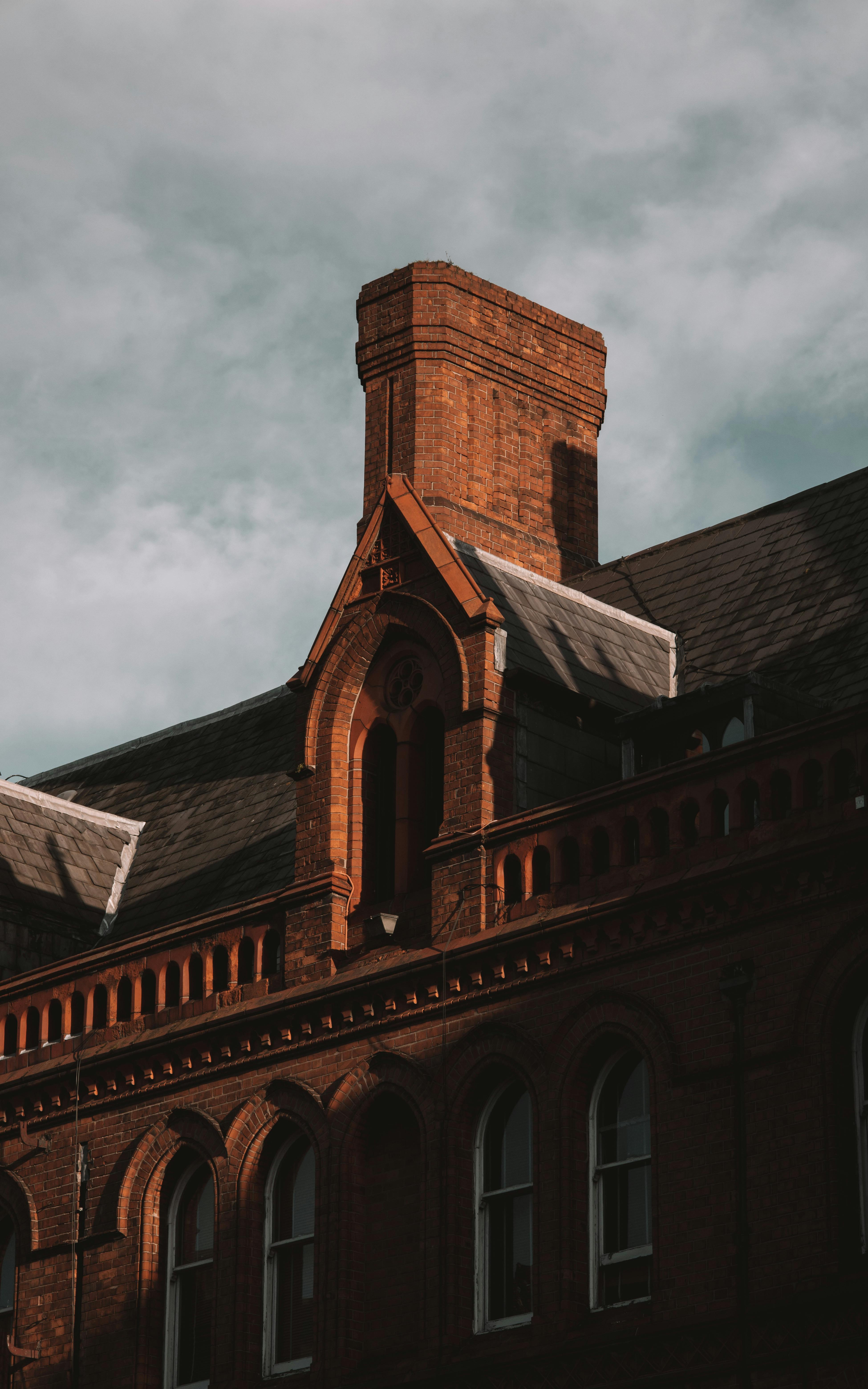 Photo of a Modern Building with Brick Walls · Free Stock Photo