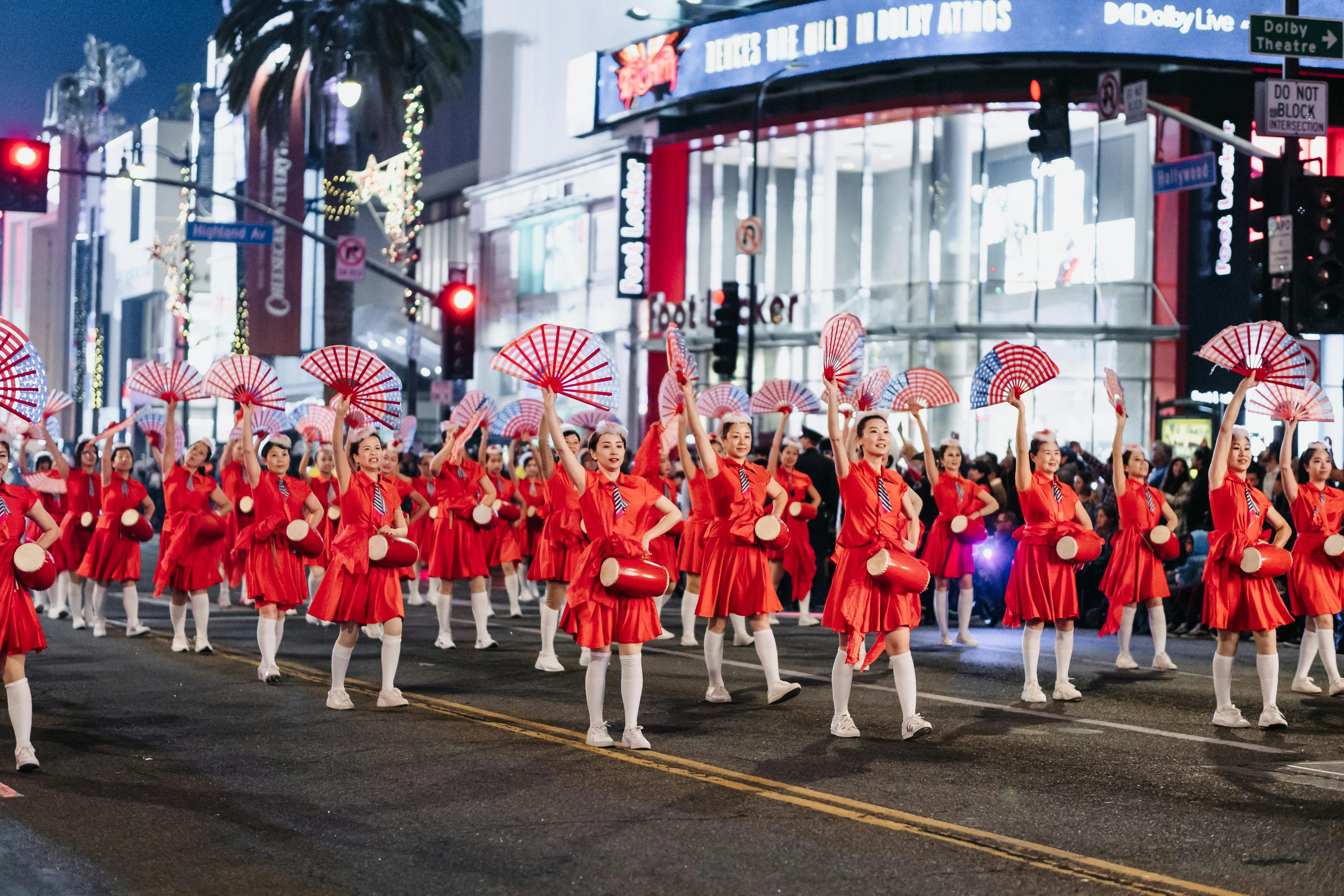 Drummer Women Band on a Parade · Free Stock Photo