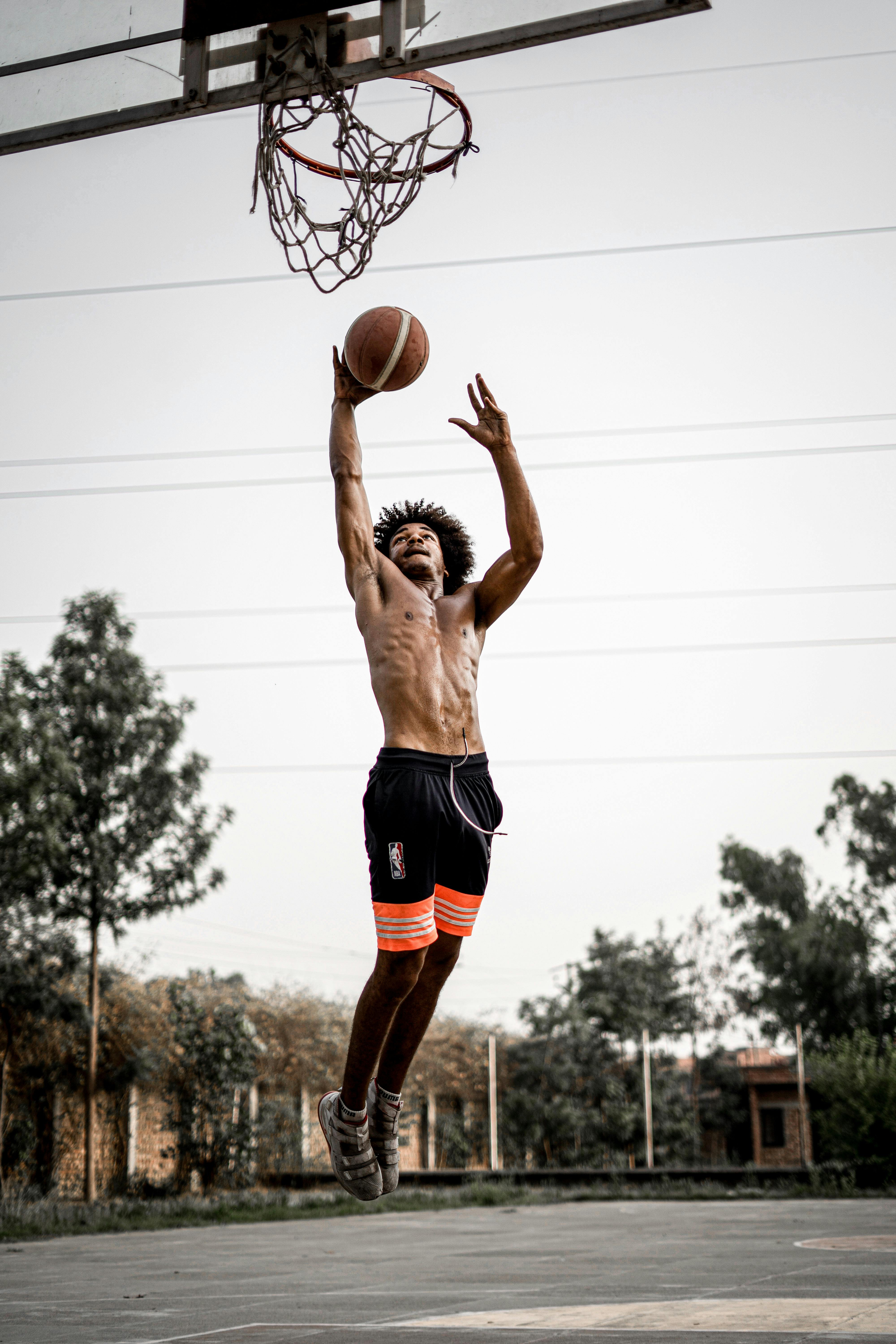 Man Playing Basketball · Free Stock Photo