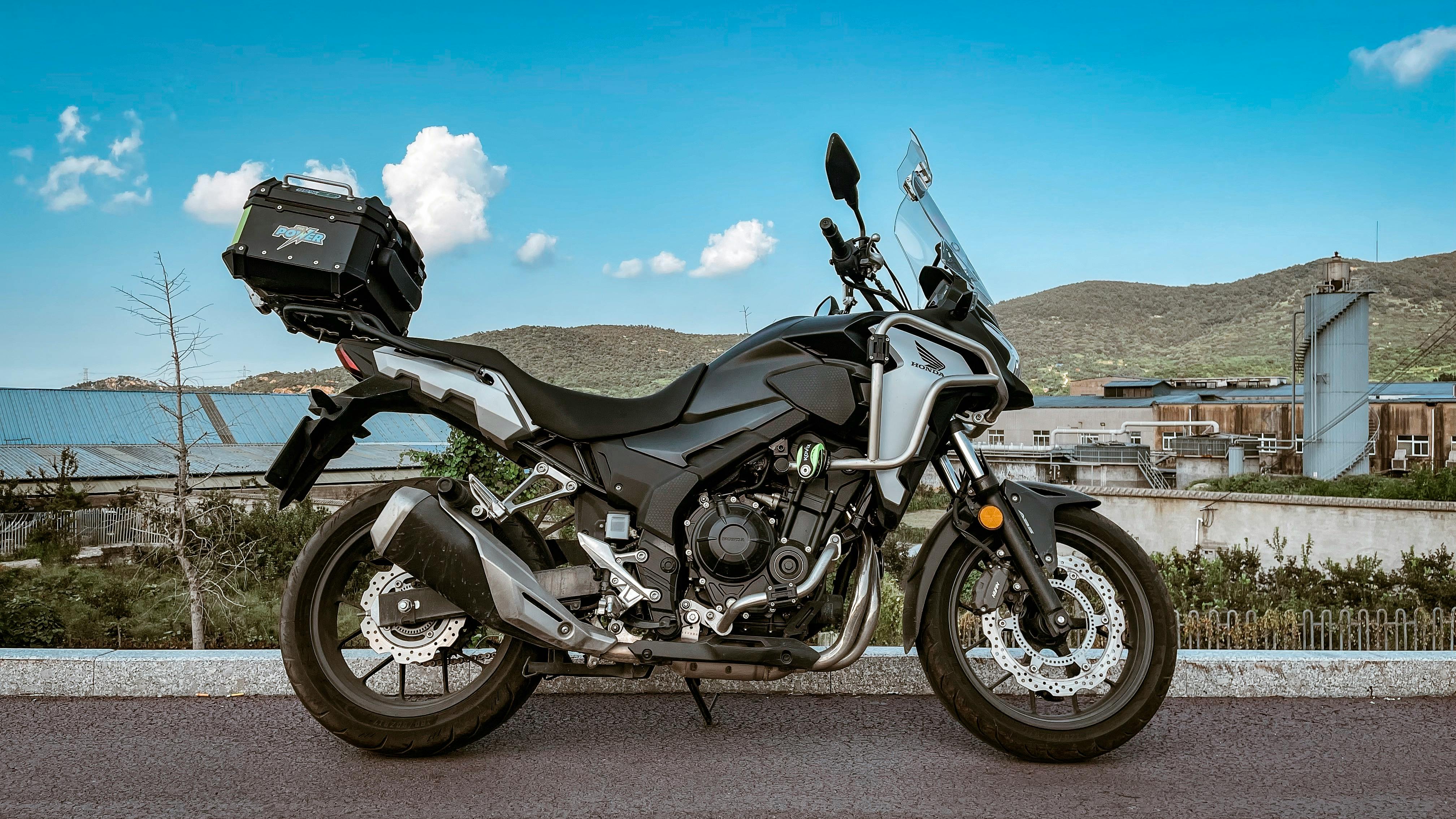 Black Fc317 Sf Motorcycle · Free Stock Photo