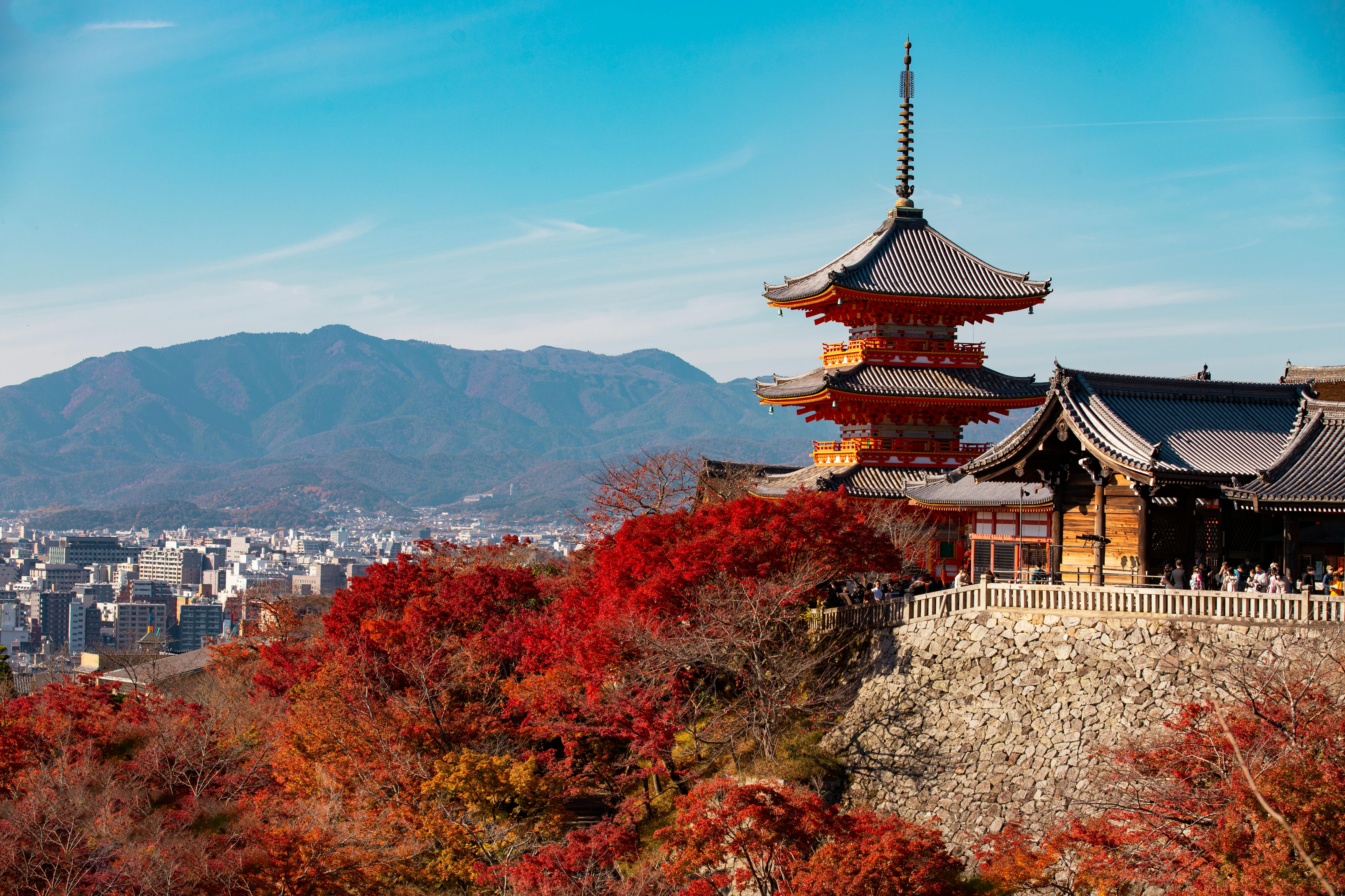 Temple on a Hill in Autumn · Free Stock Photo
