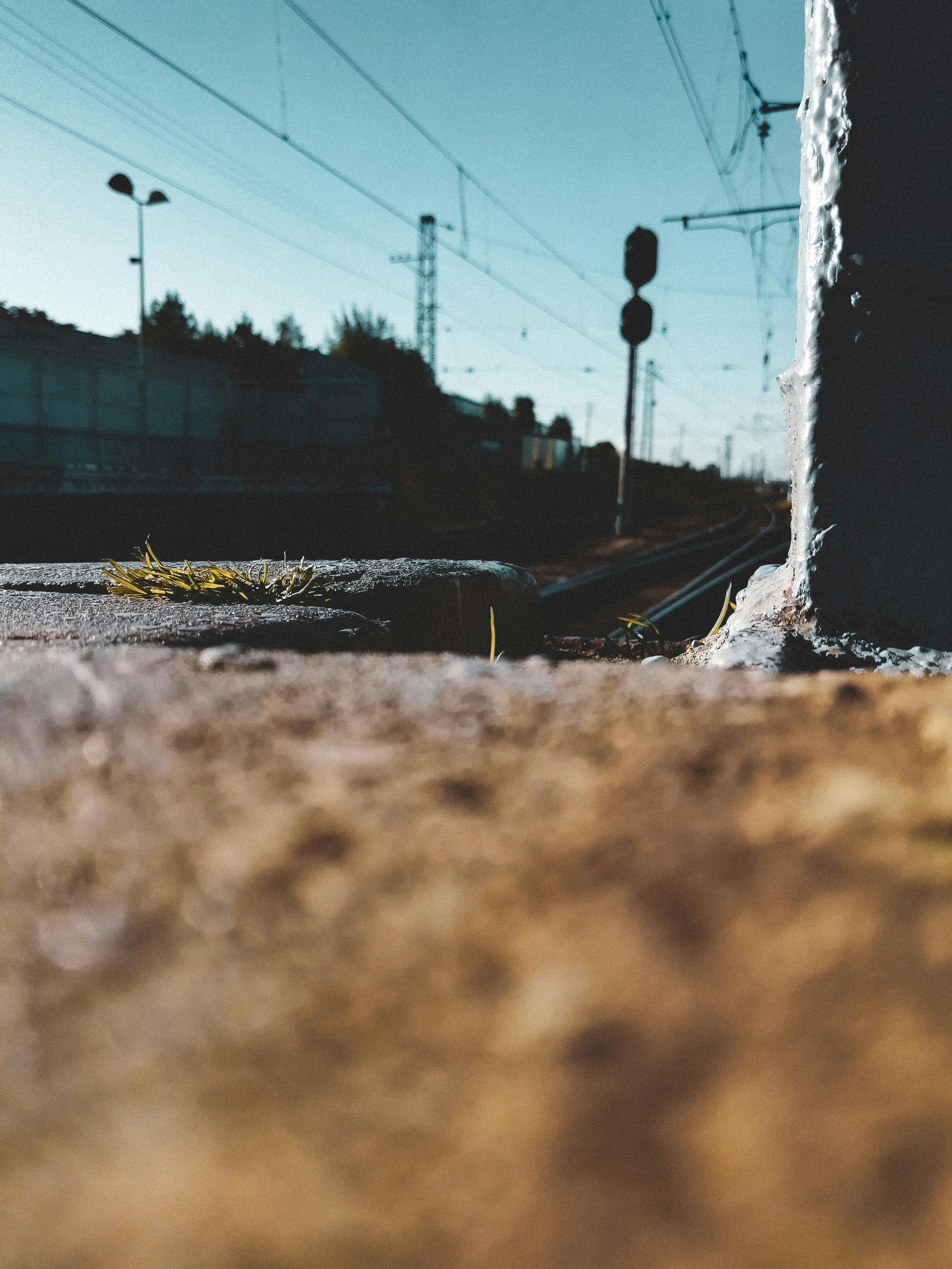 Empty Train Railway · Free Stock Photo
