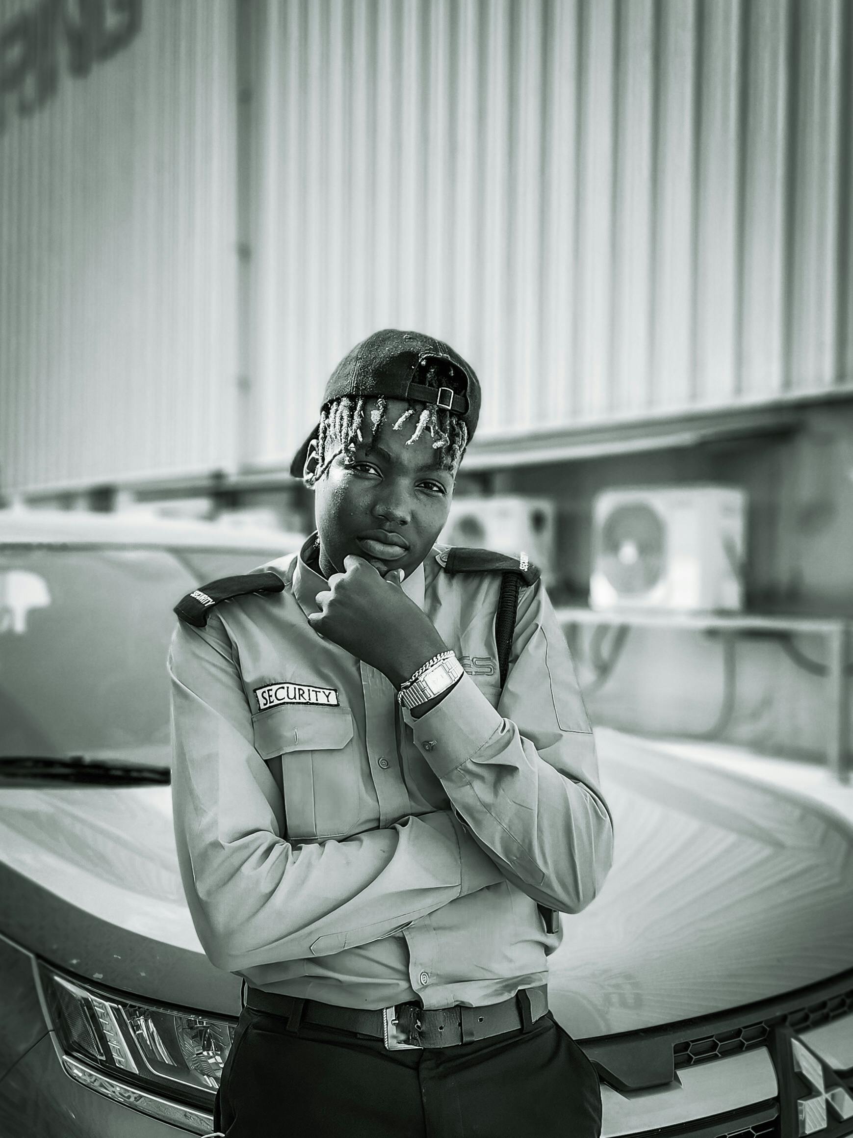 Portrait of Security Guard · Free Stock Photo