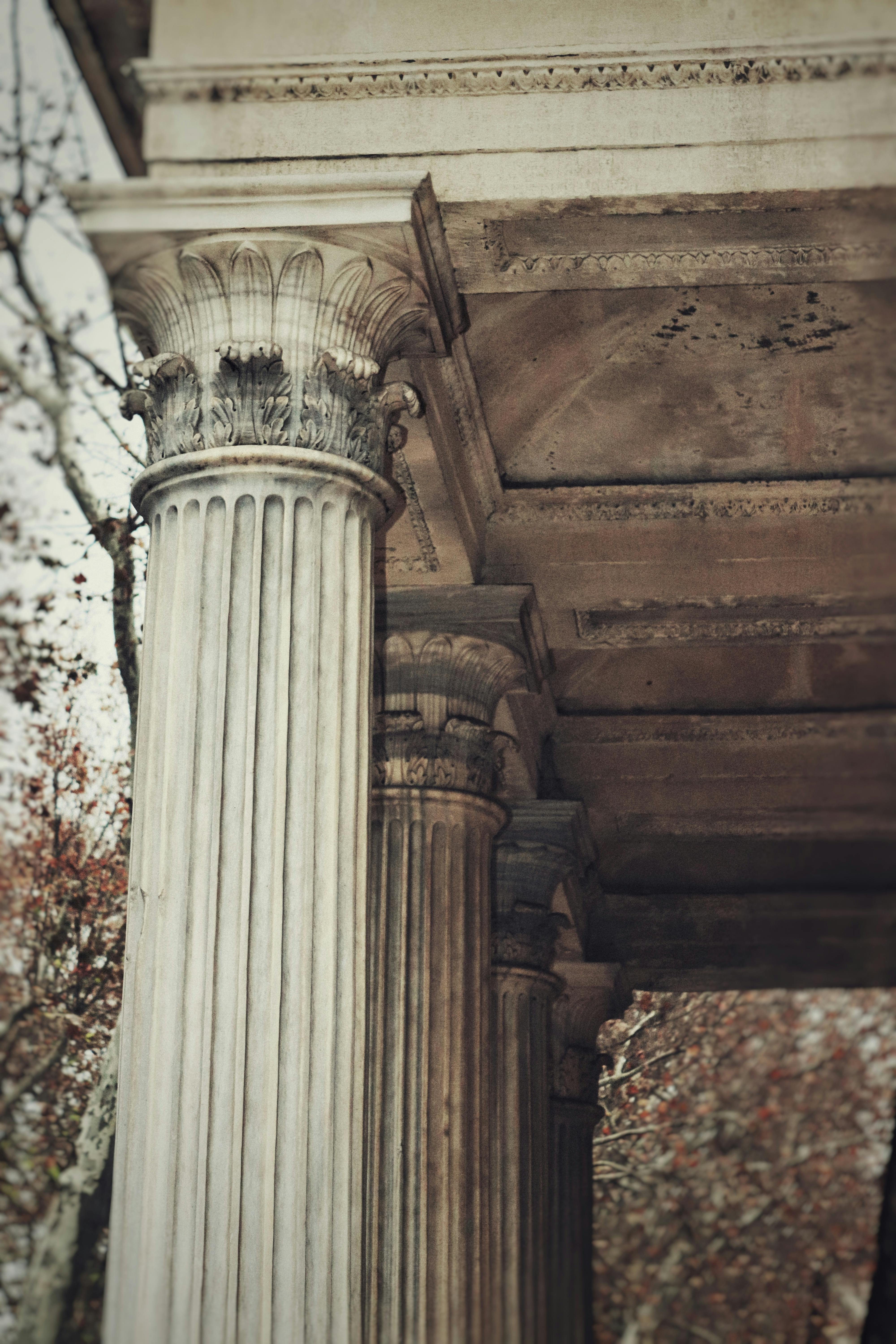 Spectacular Architecture of Contemporary Colonnade · Free Stock Photo