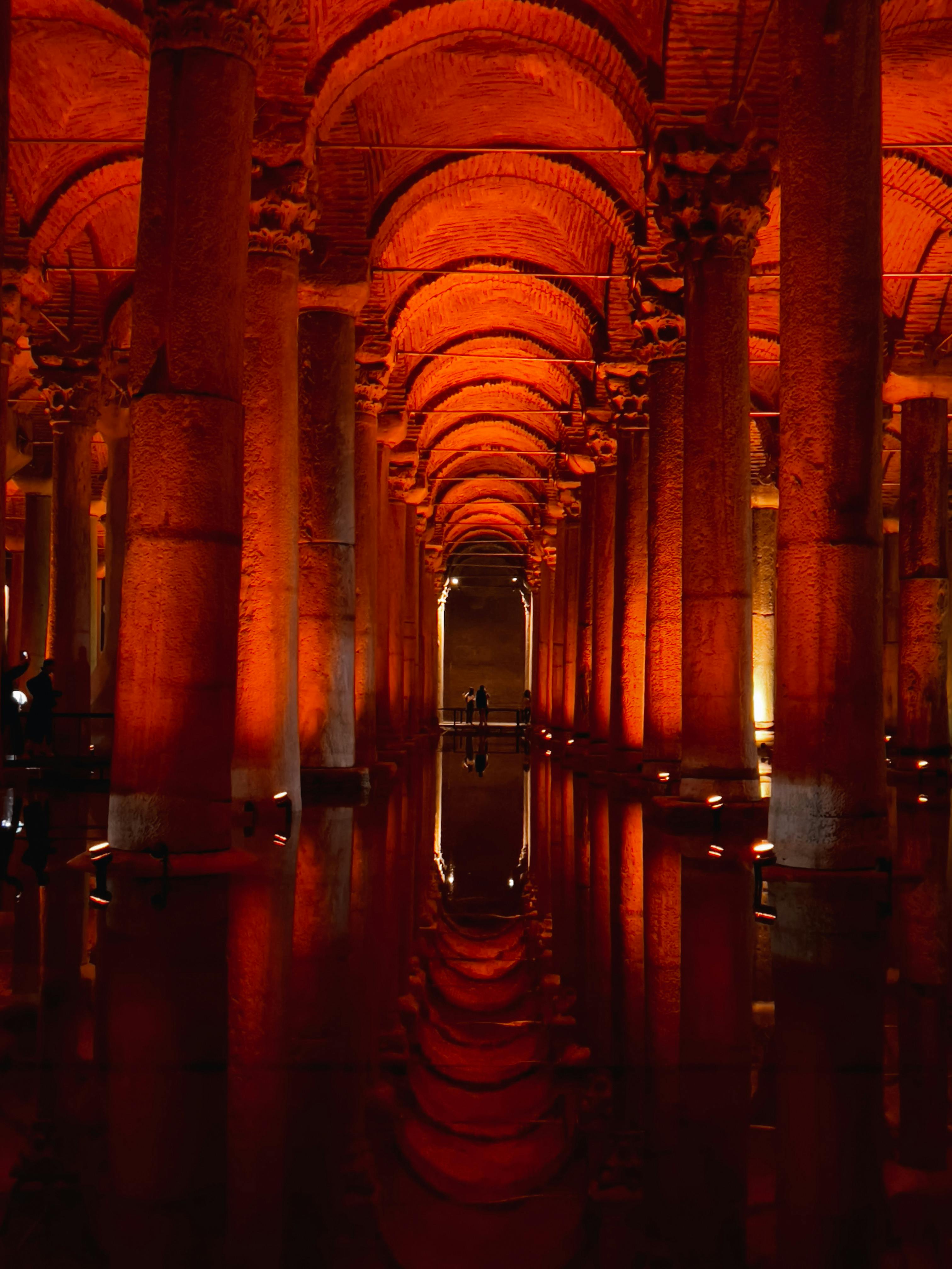 Basilica Cistern Interior · Free Stock Photo