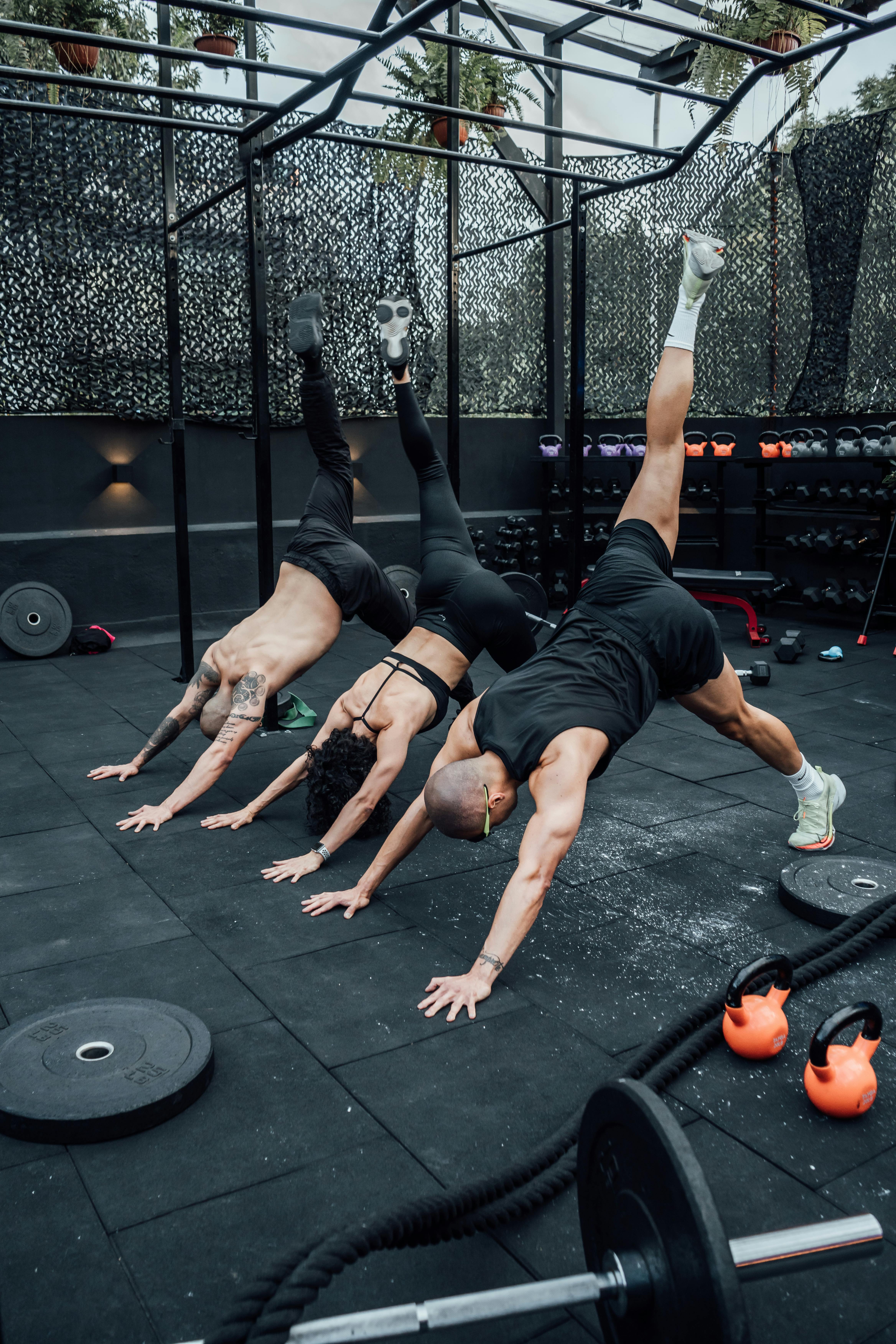 People Working Out Together · Free Stock Photo