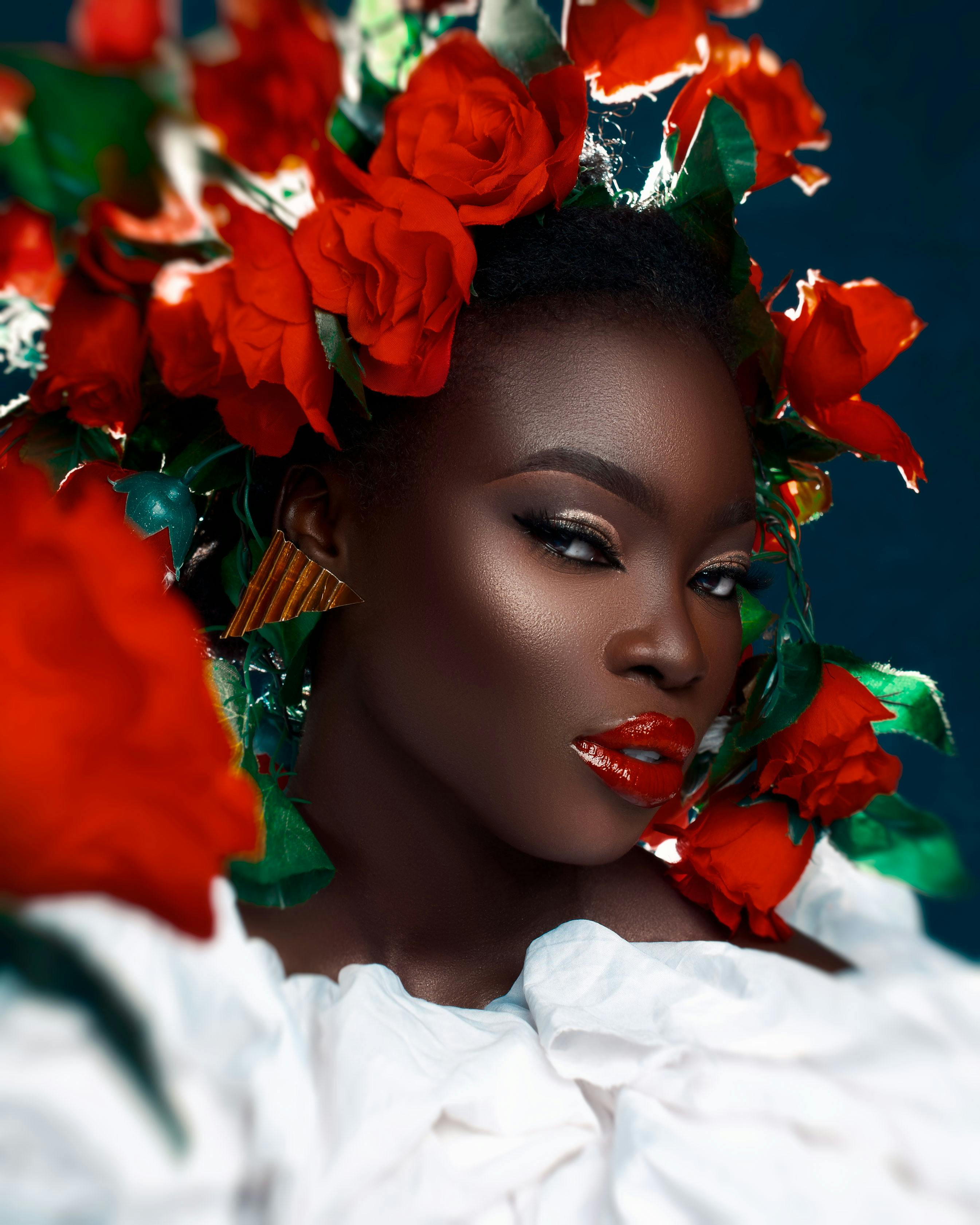 Makeup of Glamour Model · Free Stock Photo