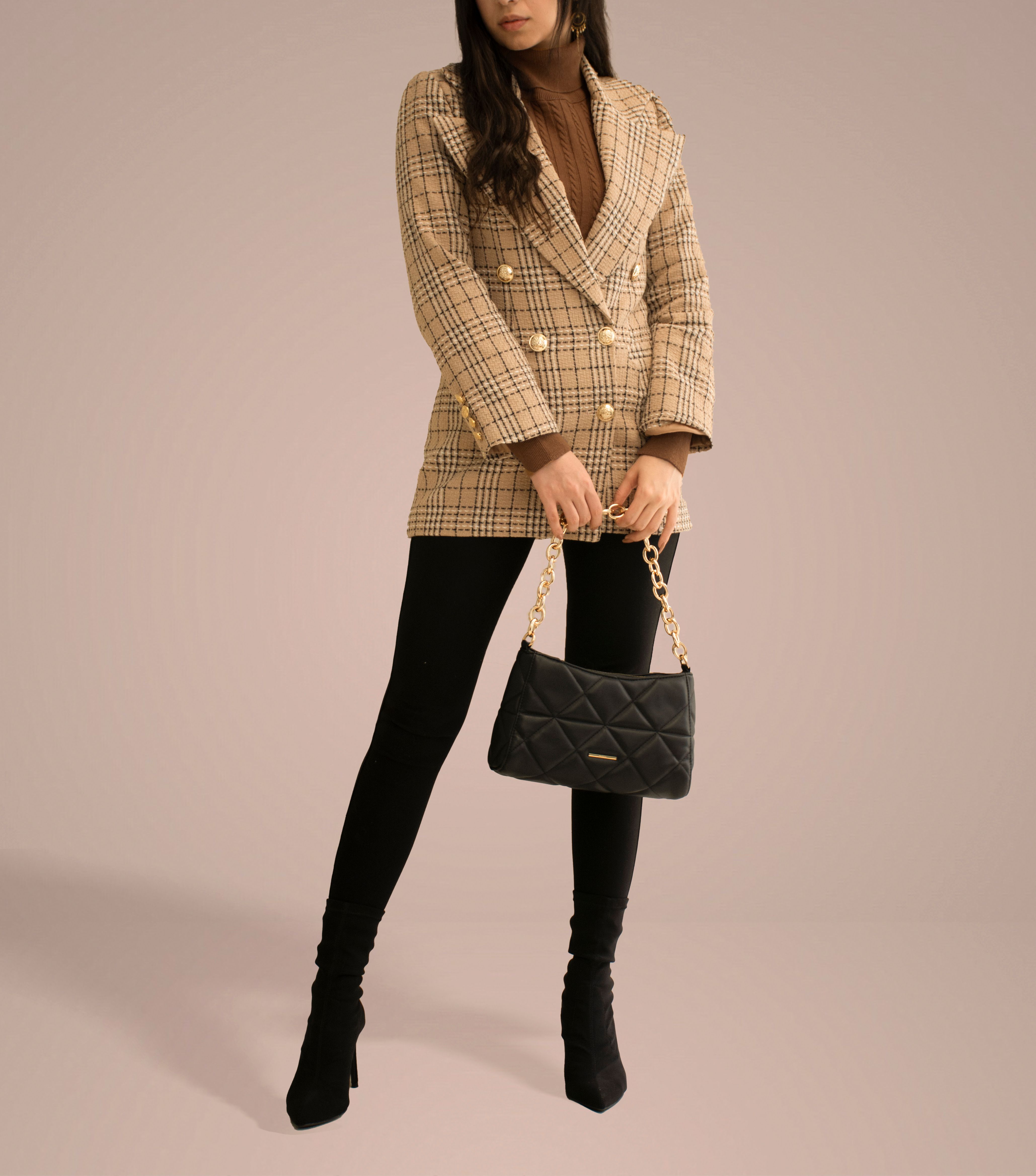 Elegant Woman Holding Handbag · Free Stock Photo