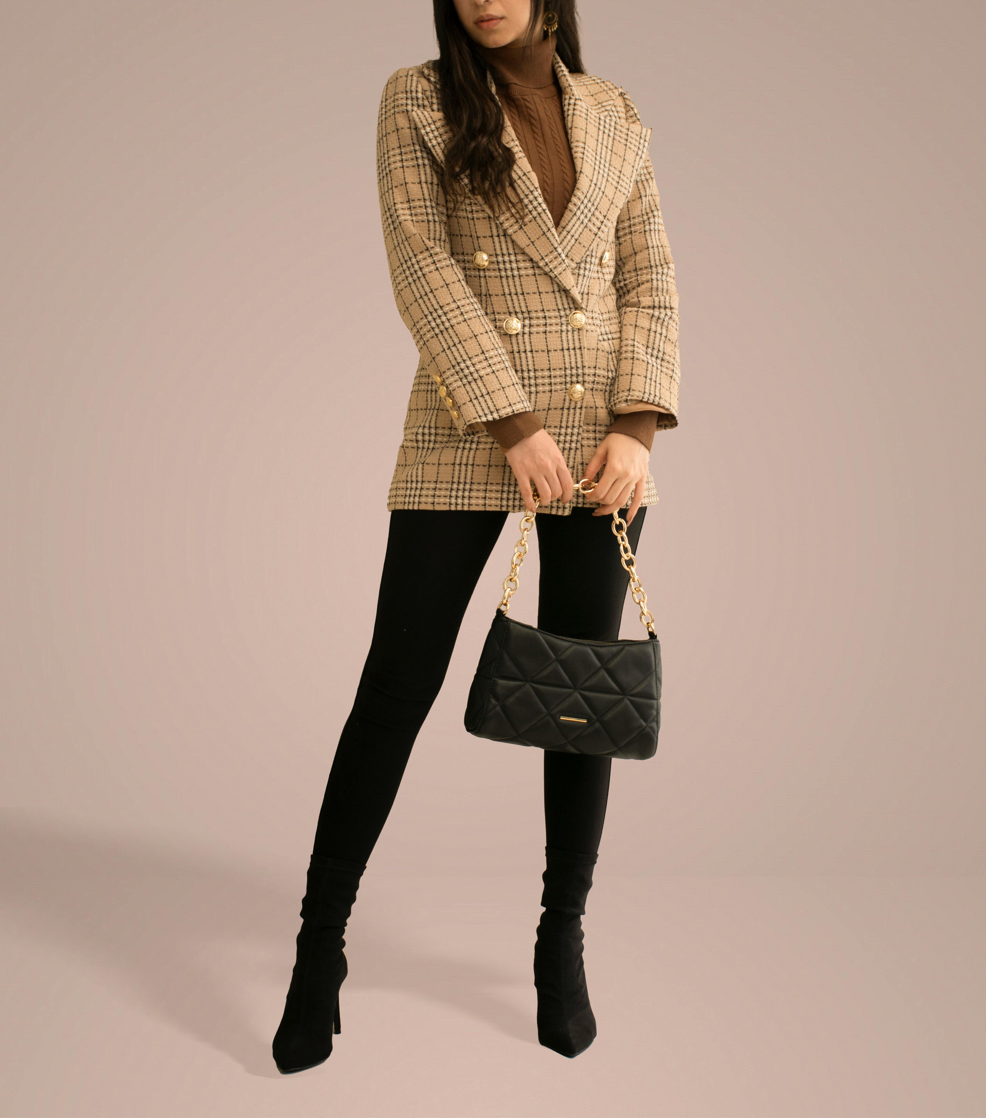 Woman in a Faux Fur Jacket · Free Stock Photo