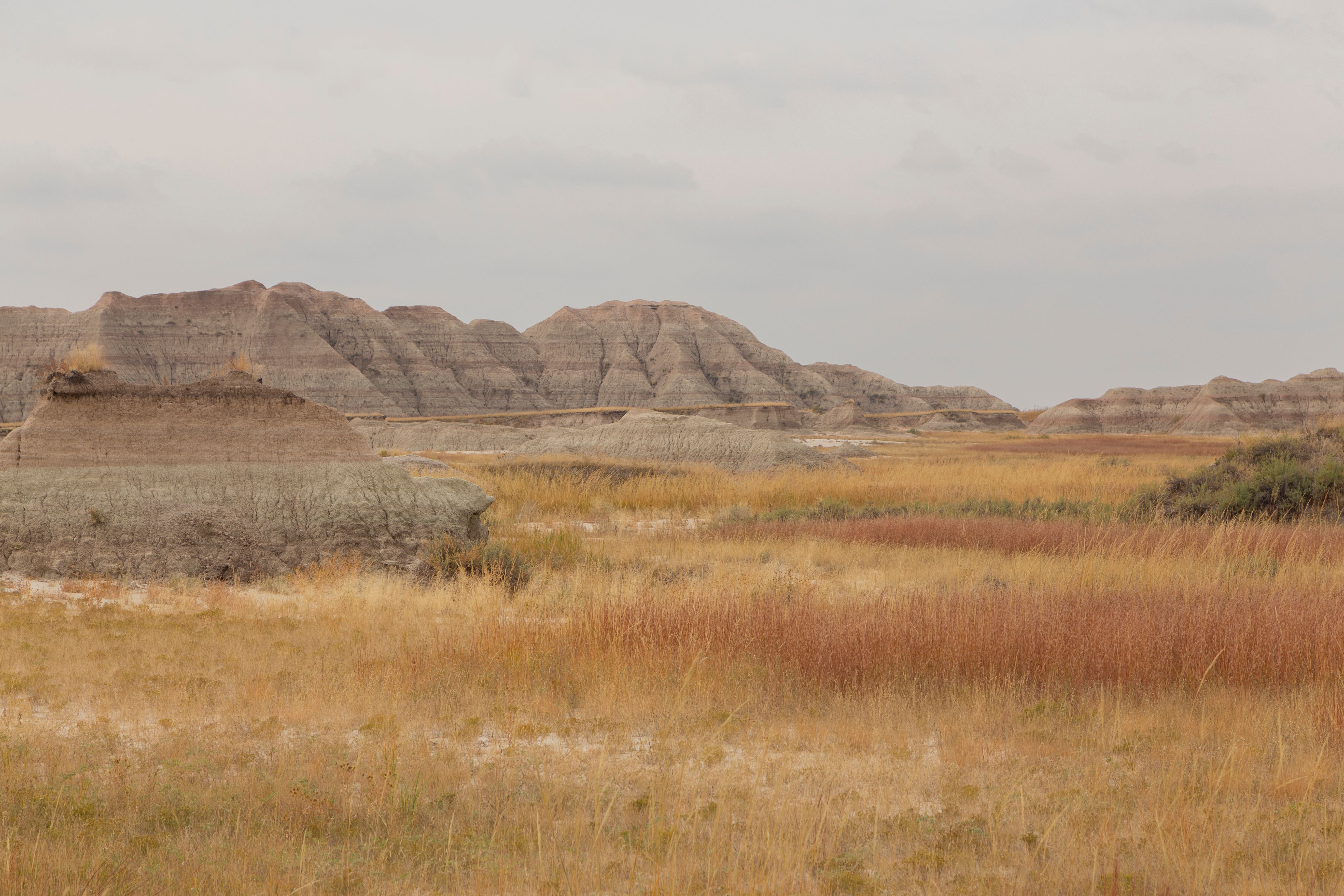 The Badlands National Park in South Dakota, United States · Free Stock ...