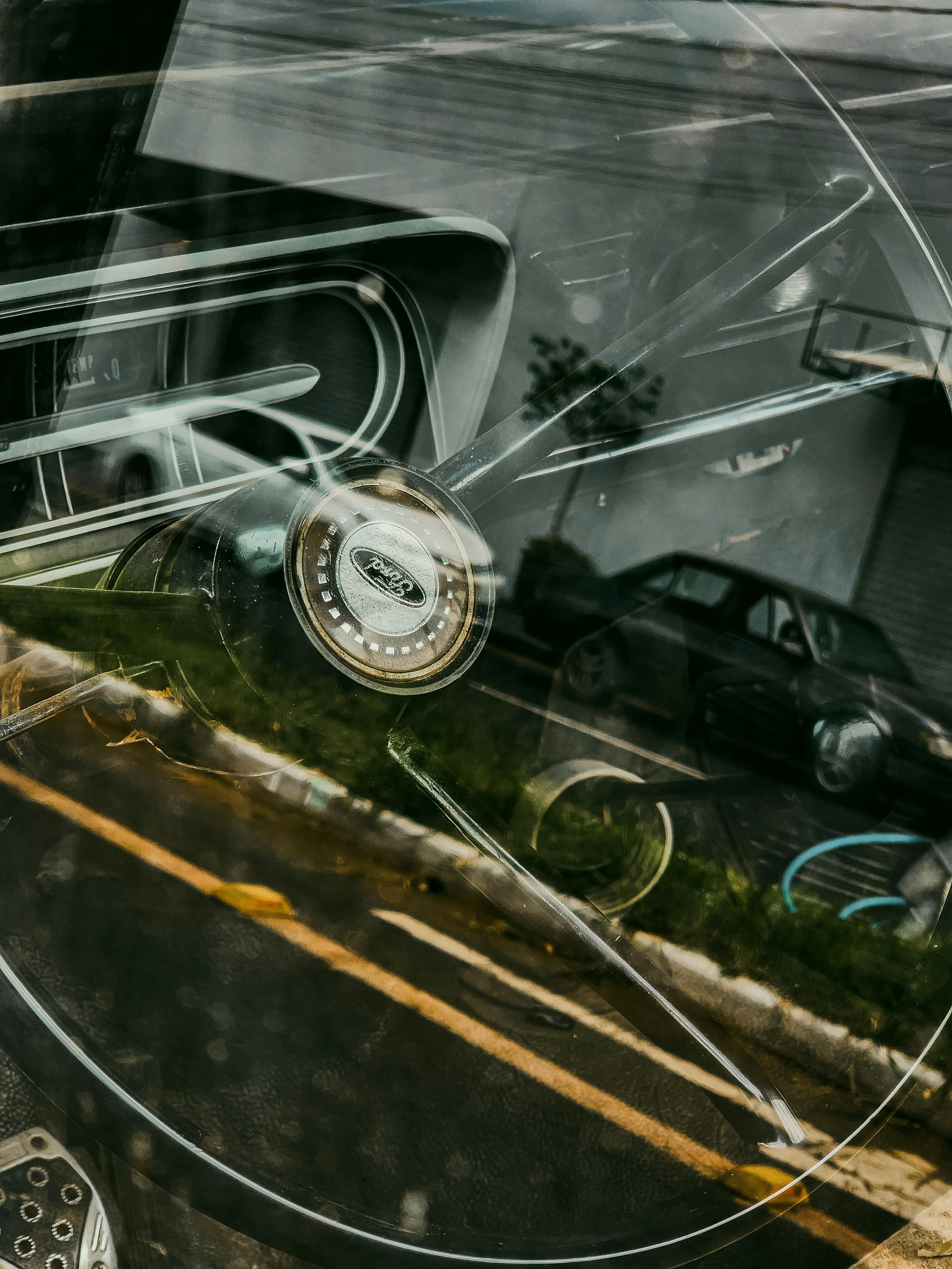 Car Interior Photographed from the Outside · Free Stock Photo