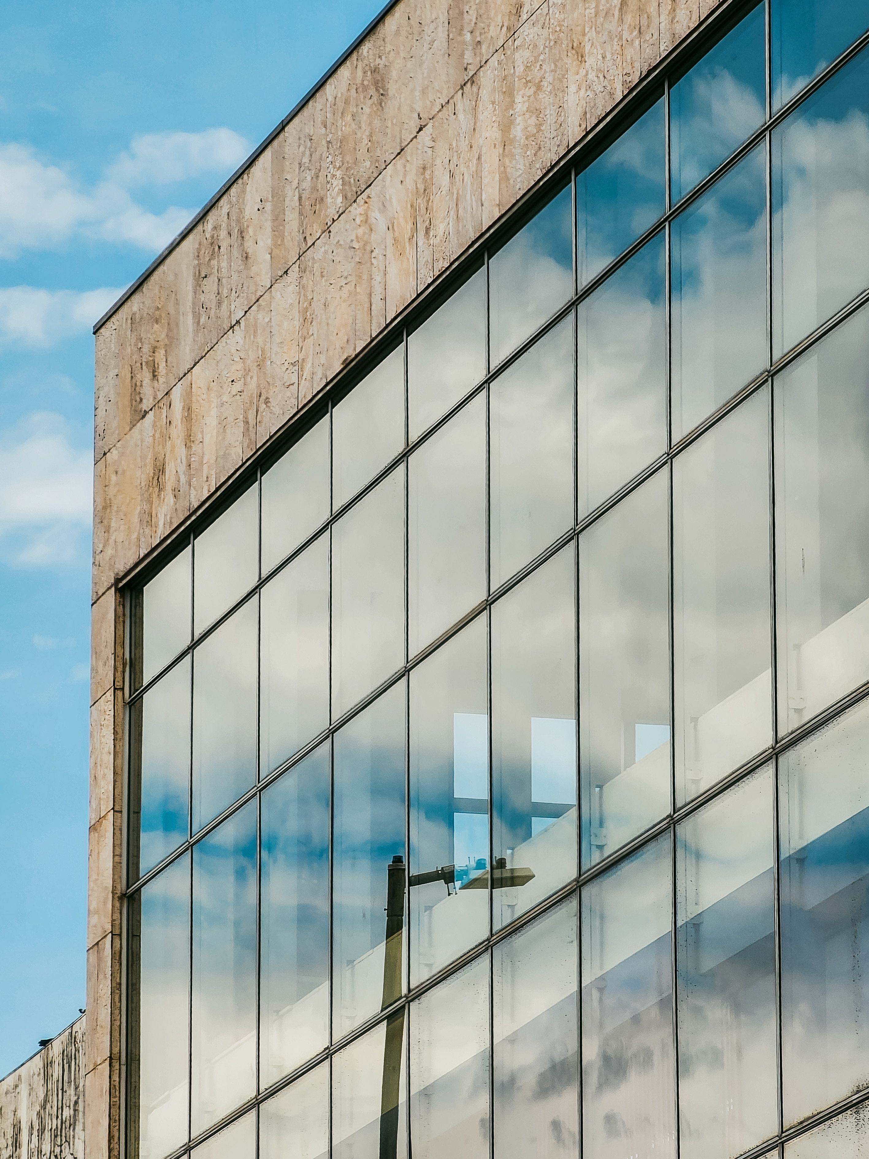Glass Windows of the Building · Free Stock Photo
