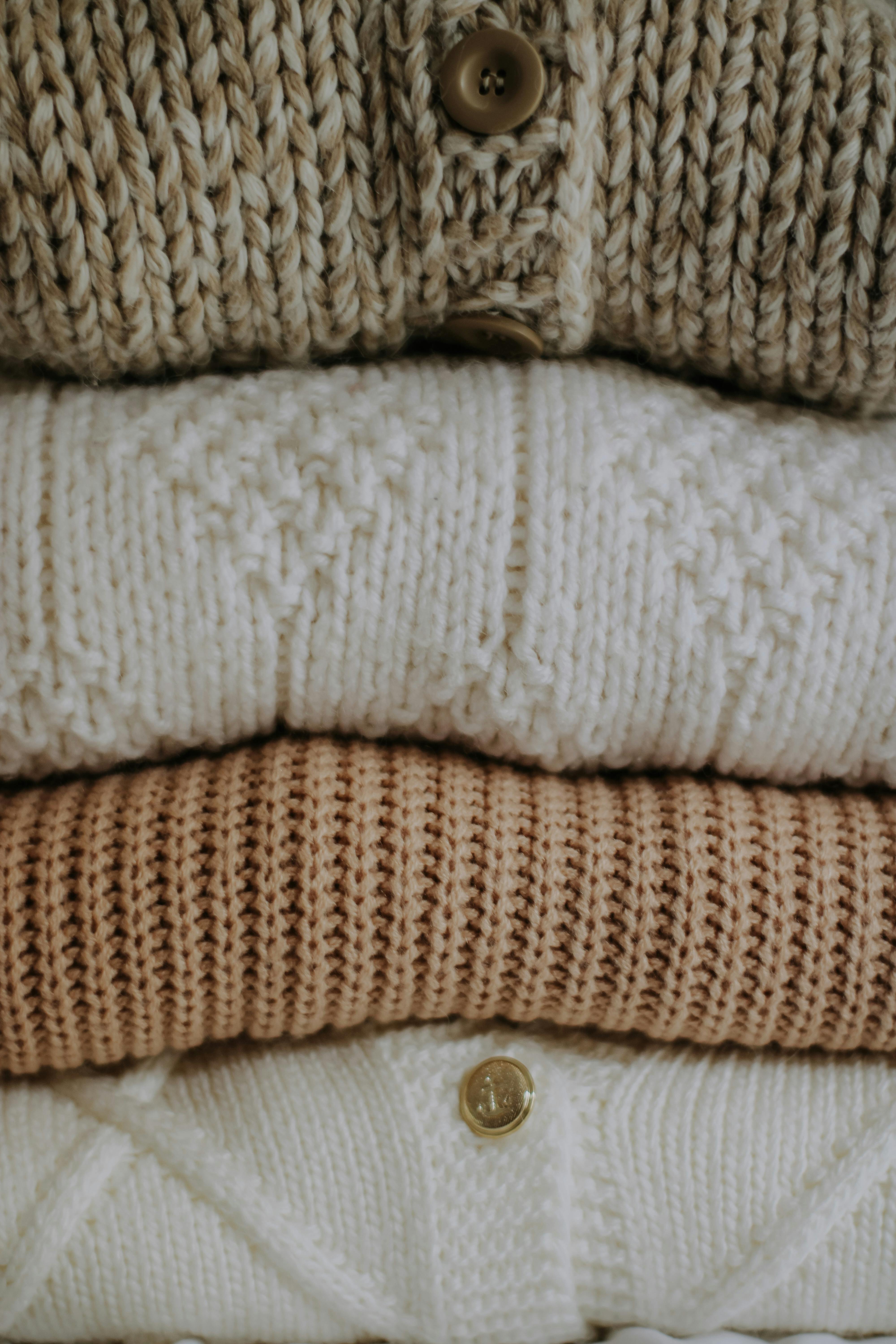Close up of Colorful Sweaters · Free Stock Photo