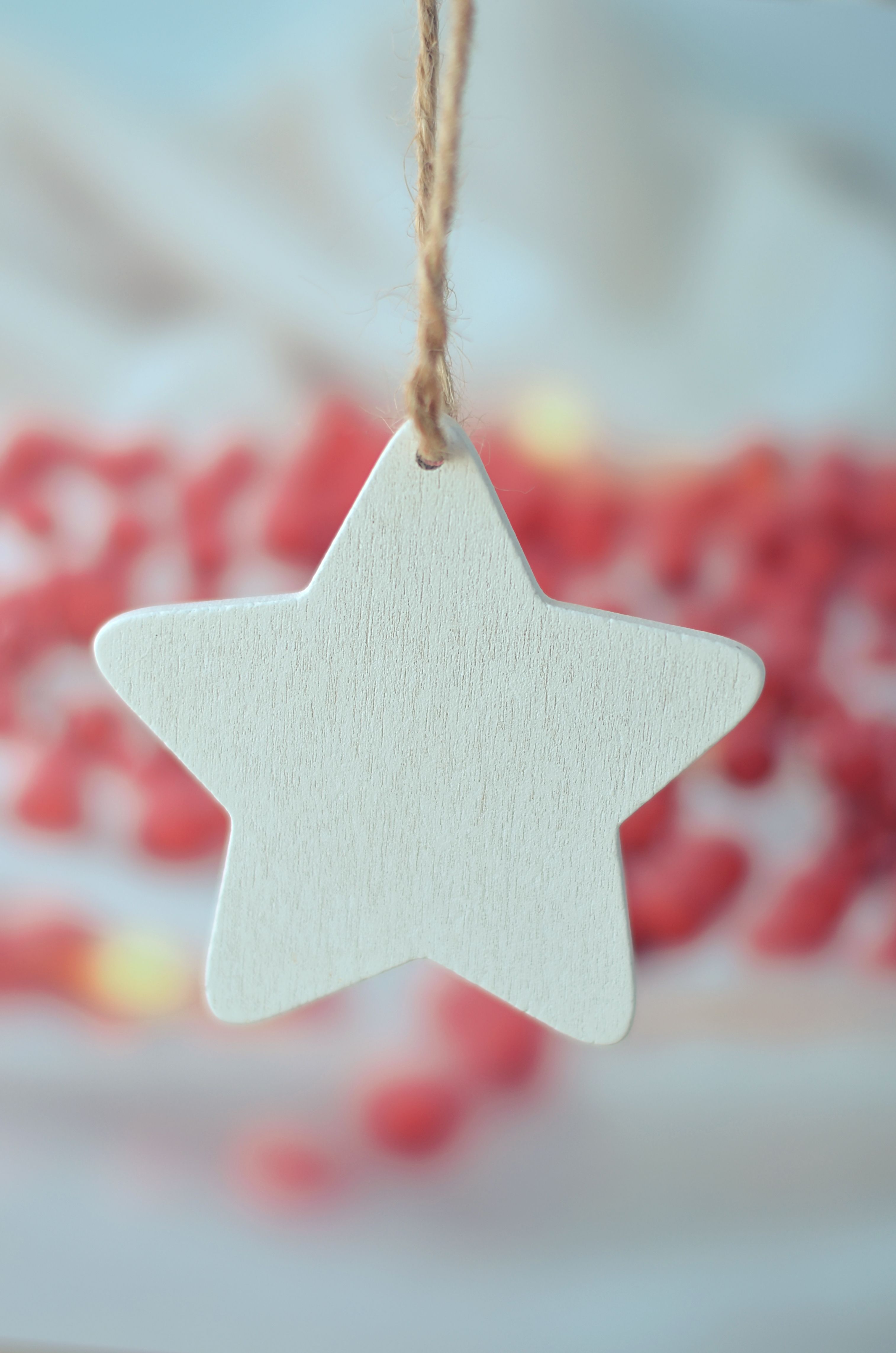 Hanging Star Decoration in Close-up Photography · Free Stock Photo