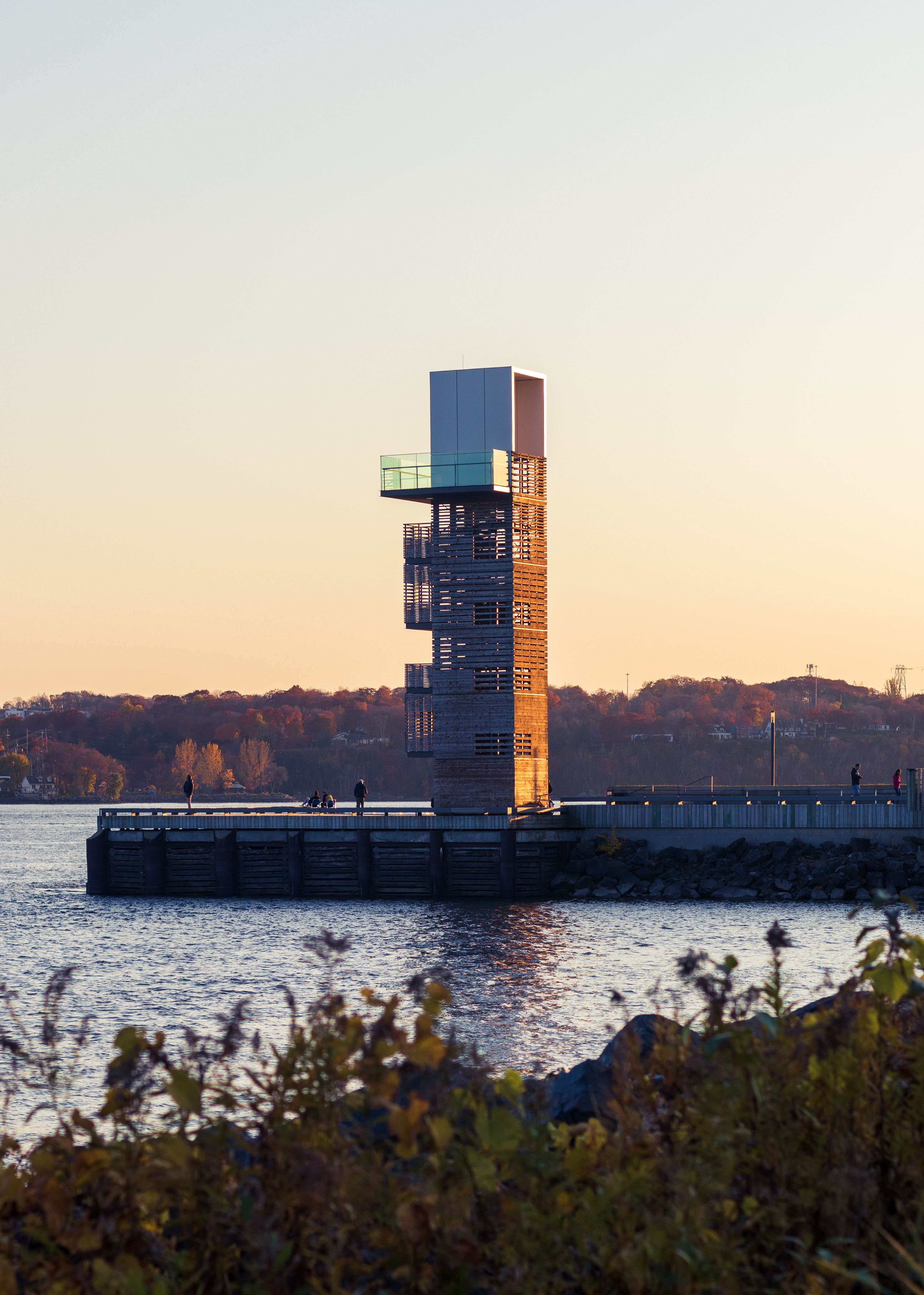 Tower on Promenade by Saint Lawrence River · Free Stock Photo